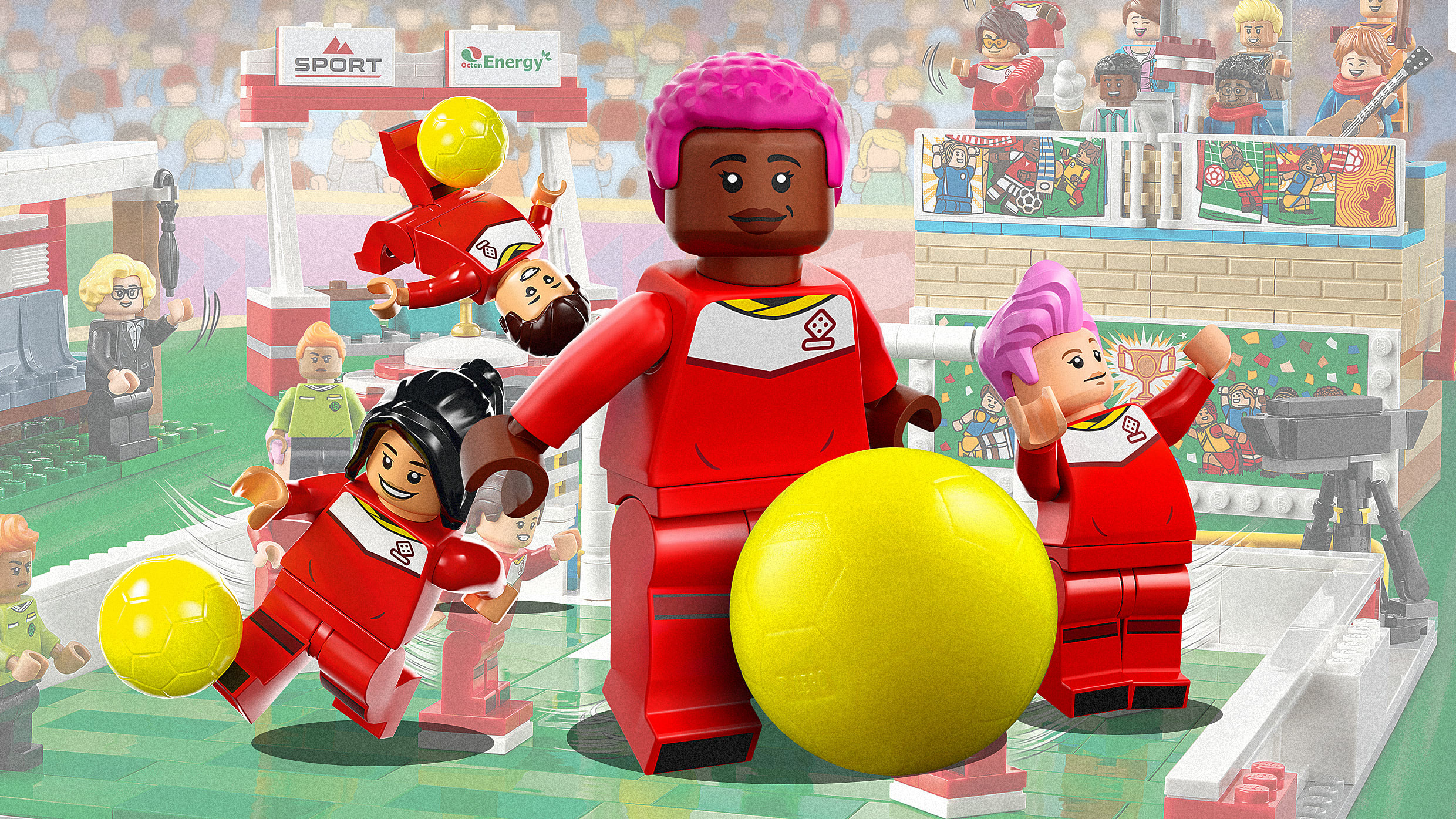 Lego's Icons of Play set celebrates professional women athletes for the ...