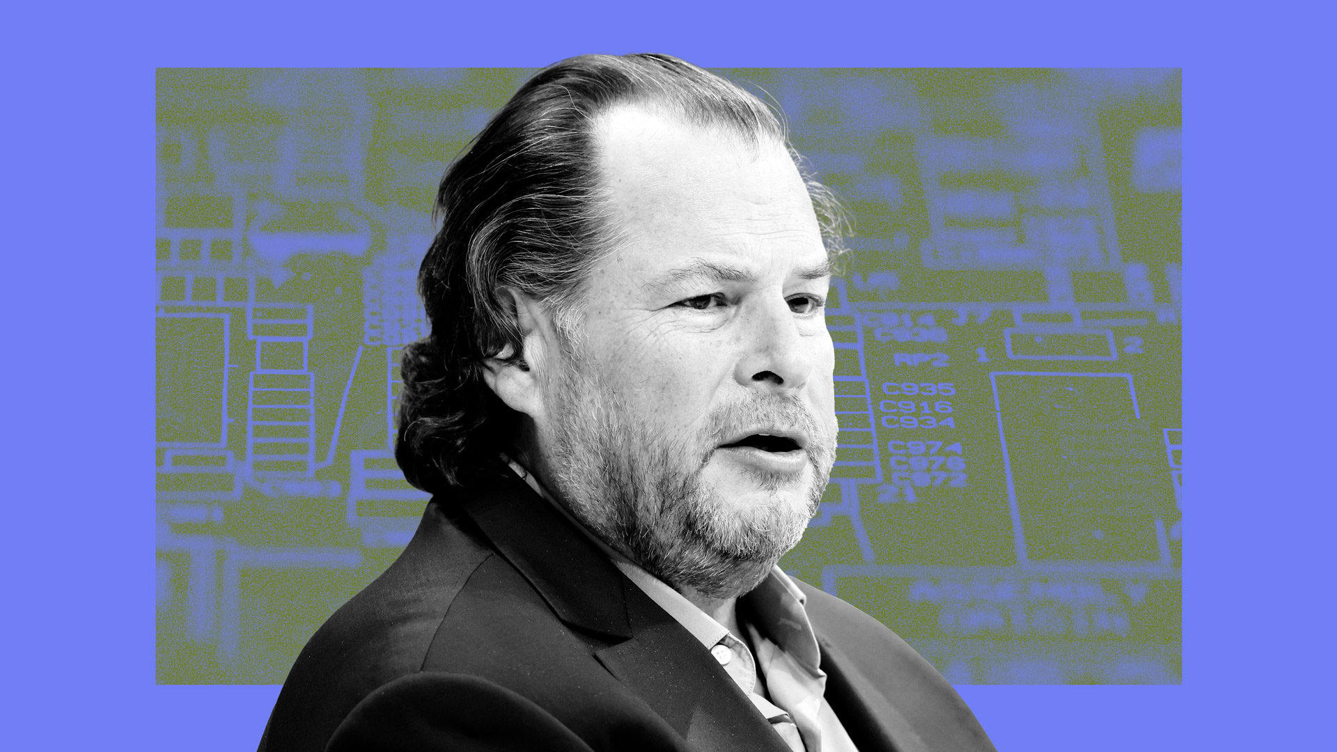 Salesforce's Marc Benioff makes pitch for generative AI you can trust