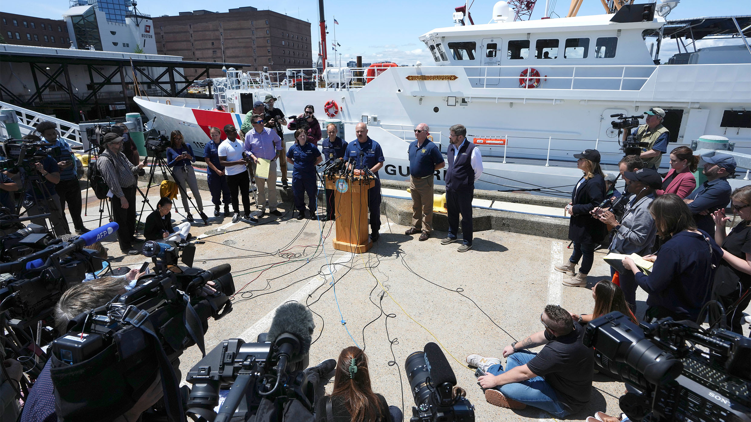 All passengers of Titanic sub believed to be dead, the company says