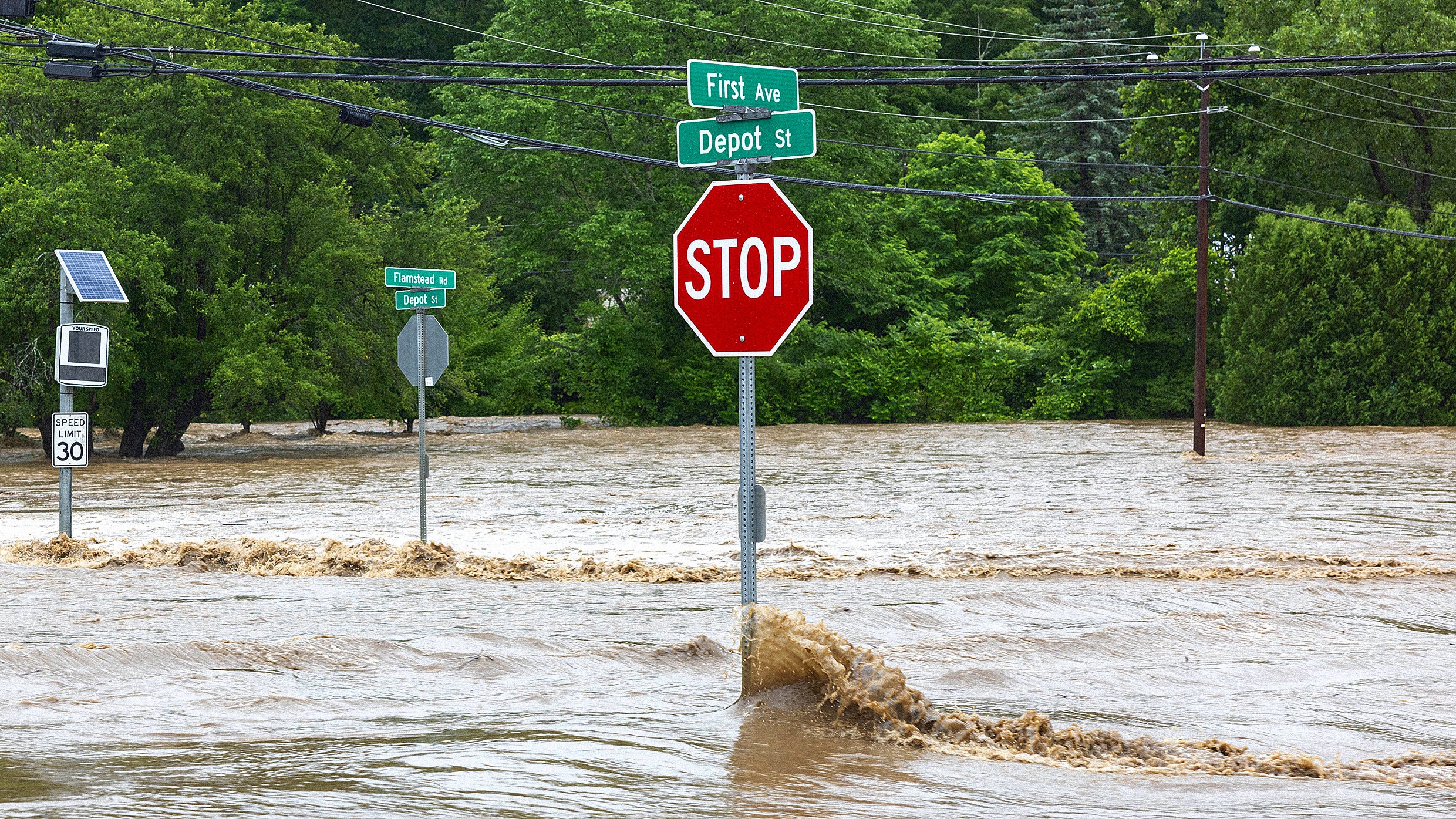 Vermont flooding: How climate change intensifies the water cycle