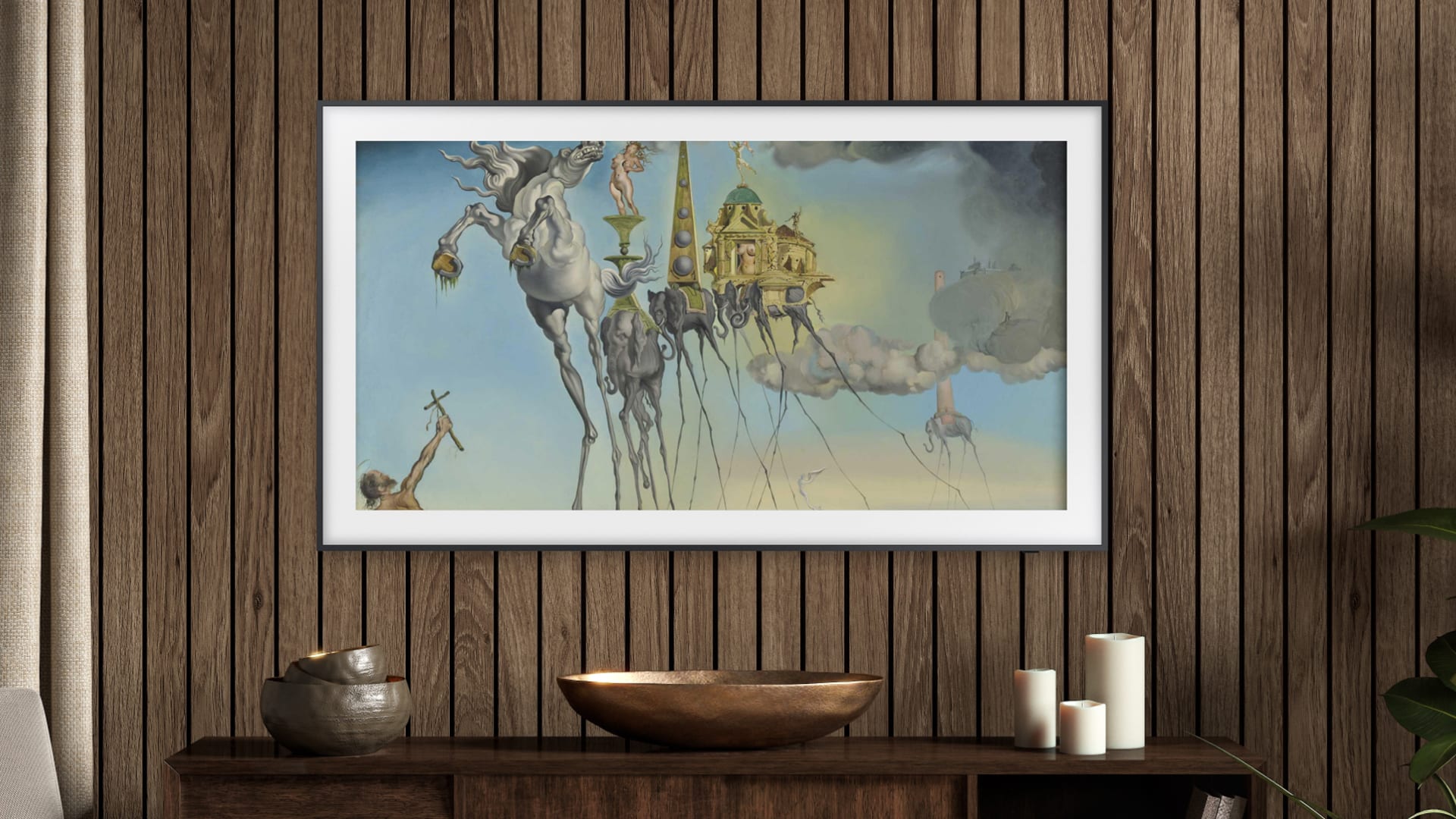 The Samsung Frame TV adds 12 of Dalí's surrealist paintings to its store