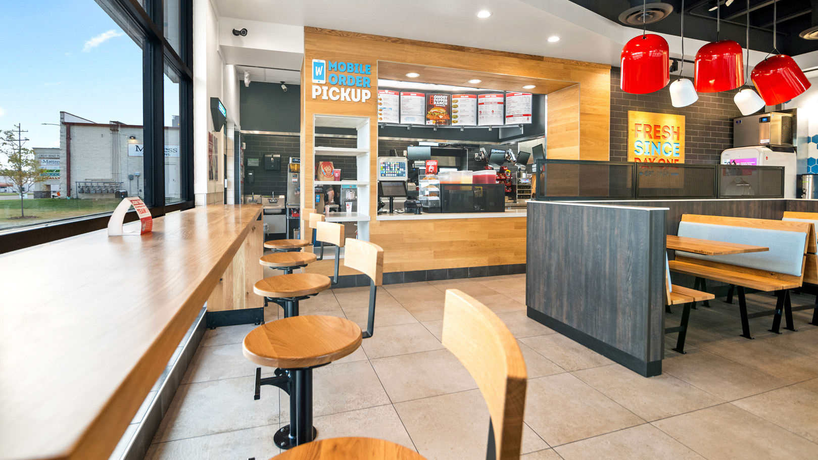 Wendy's new restaurants are designed for the digital age