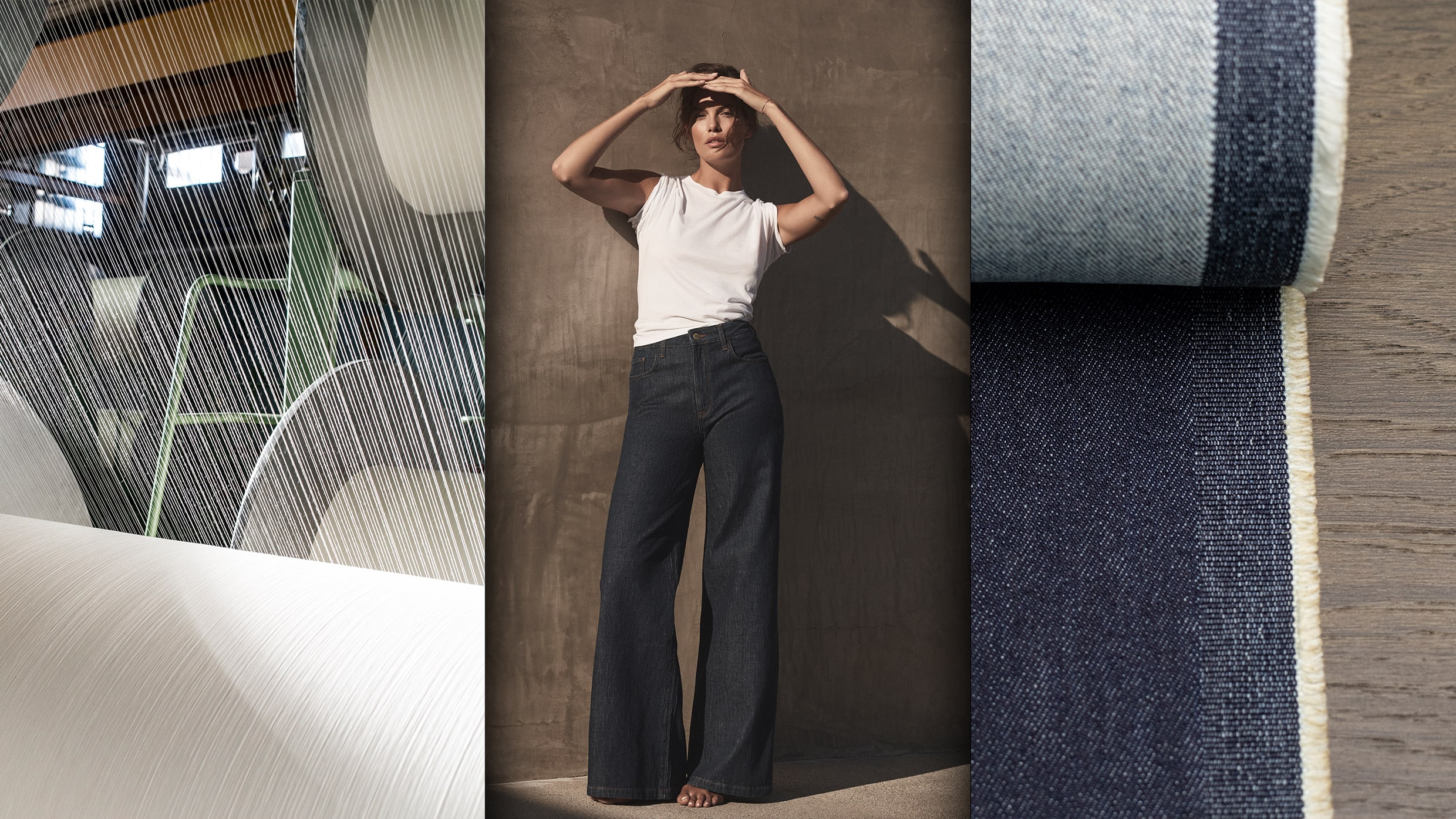 Triarchy found the secret to making plastic-free stretch jeans