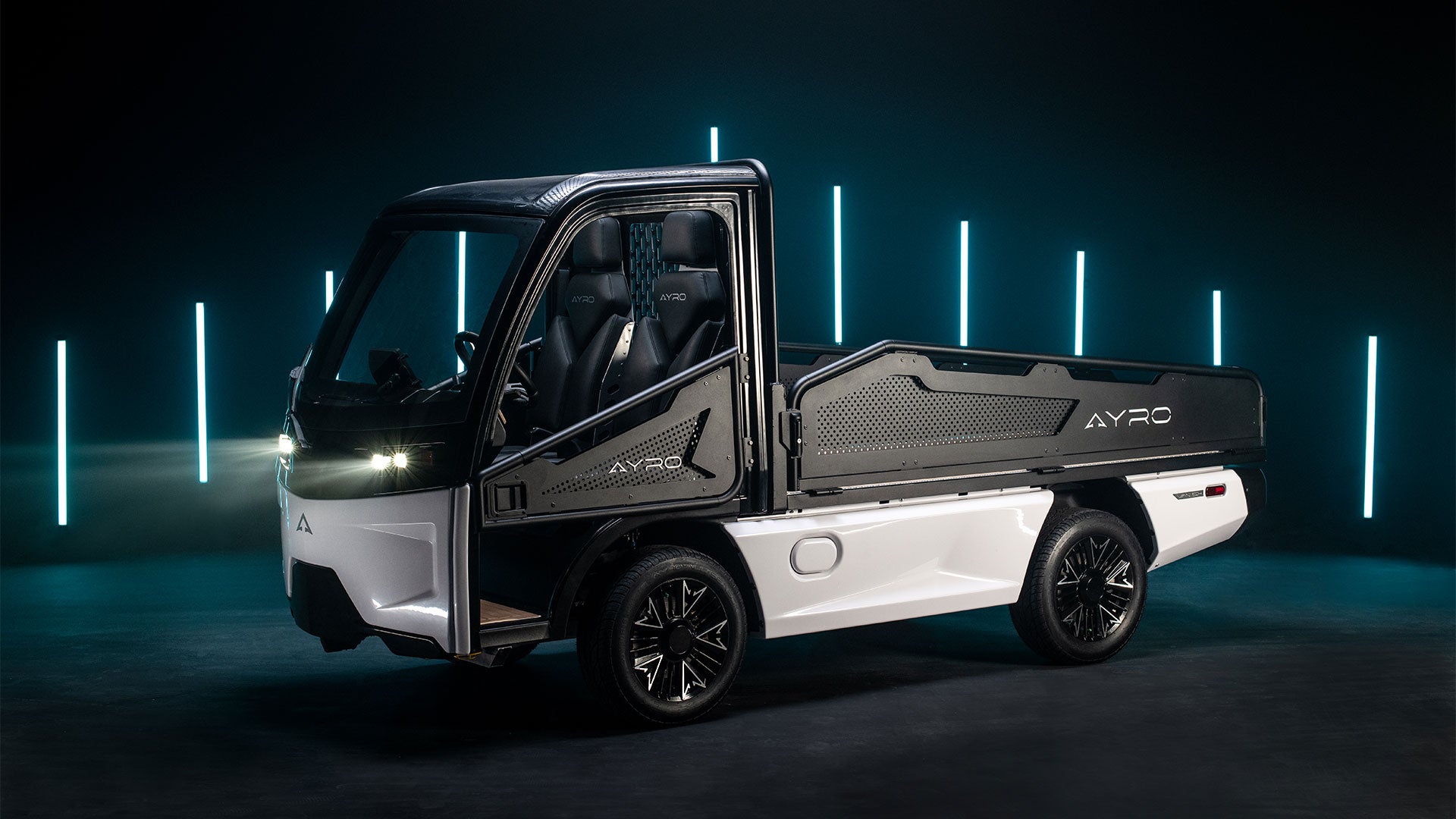 Ayro's tiny electric truck can fit through double doors—but still ...