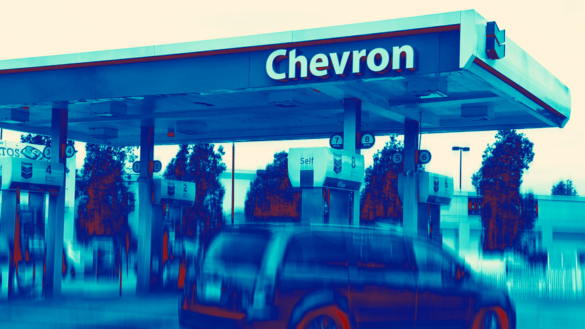 Chevron Corporation stock price falls on Hess acquisition news