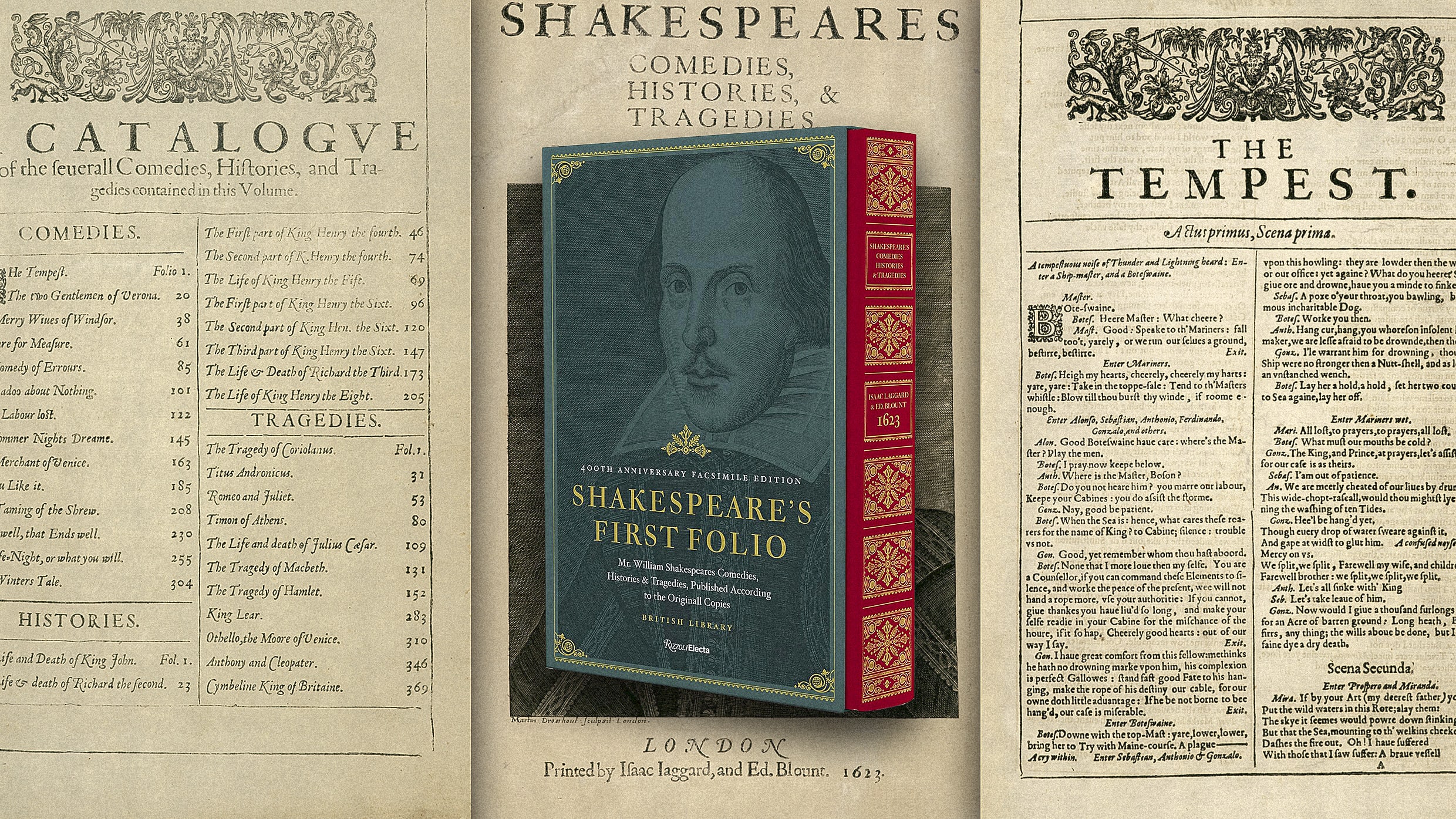 Shakespeare’s 'First Folio' is back, and you can own it for $135