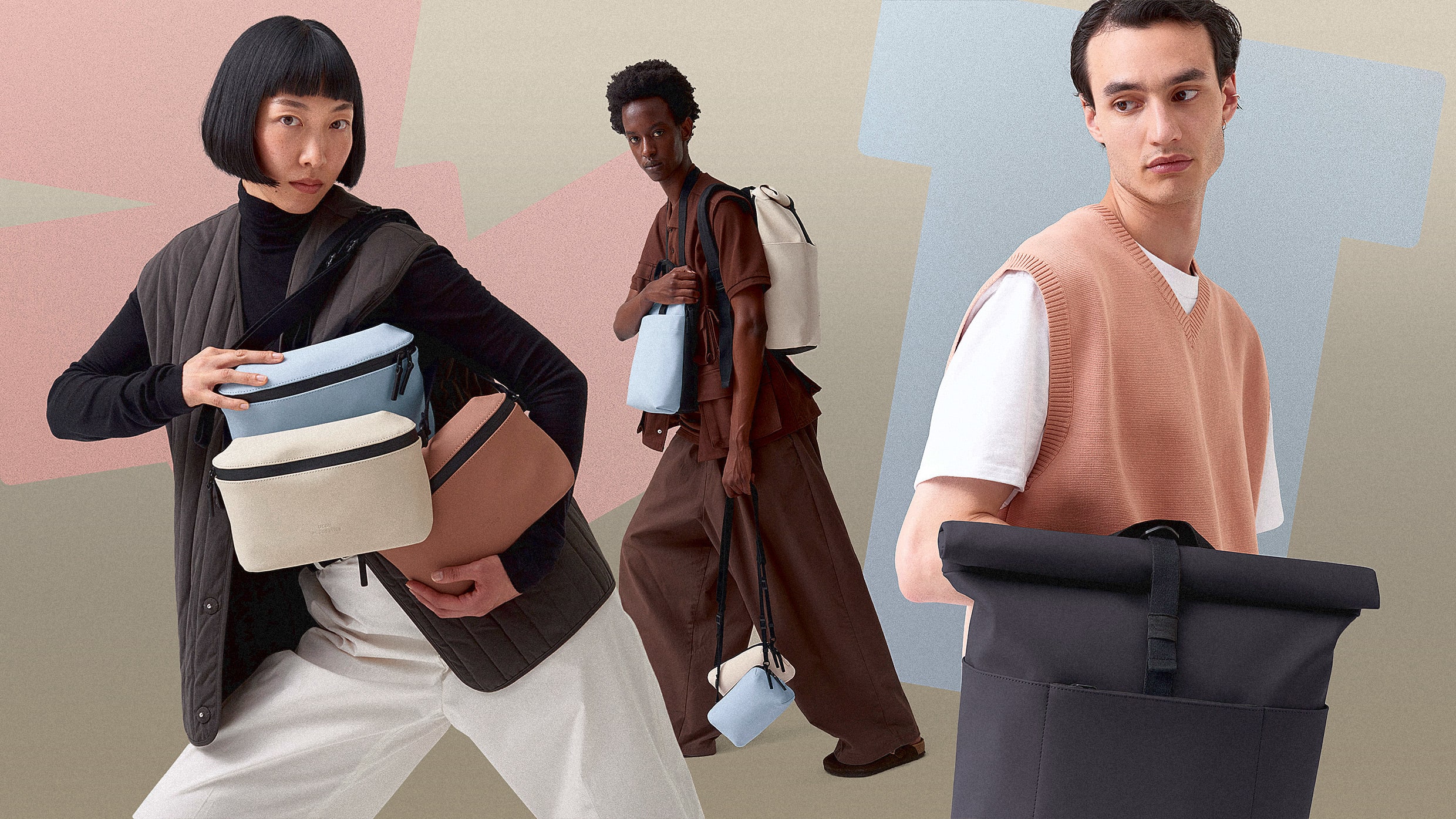 Ucon Acrobatics ne backpacks are designed from fashion waste