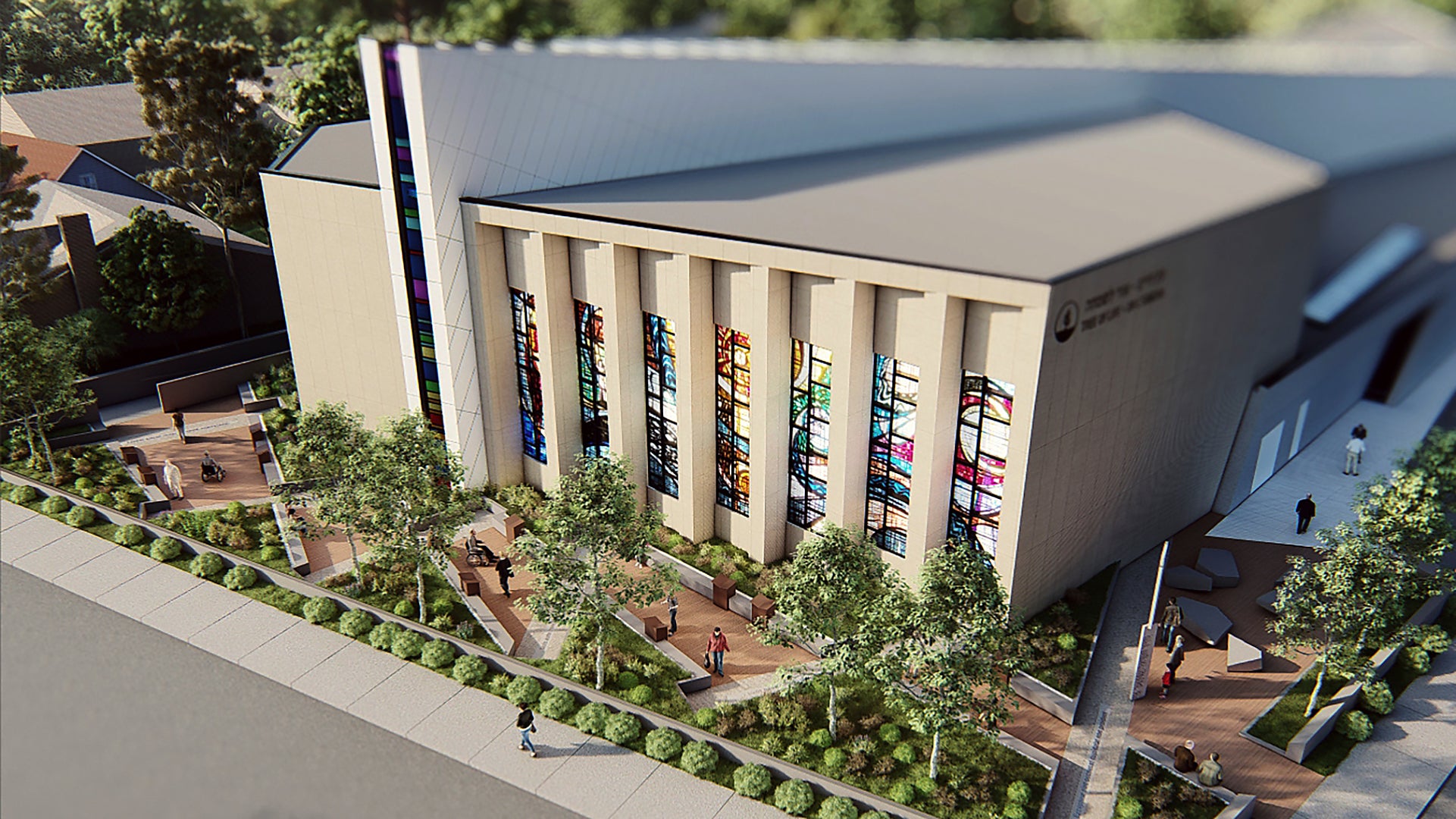 The Pittsburgh synagogue attack memorial was designed by the victim's ...