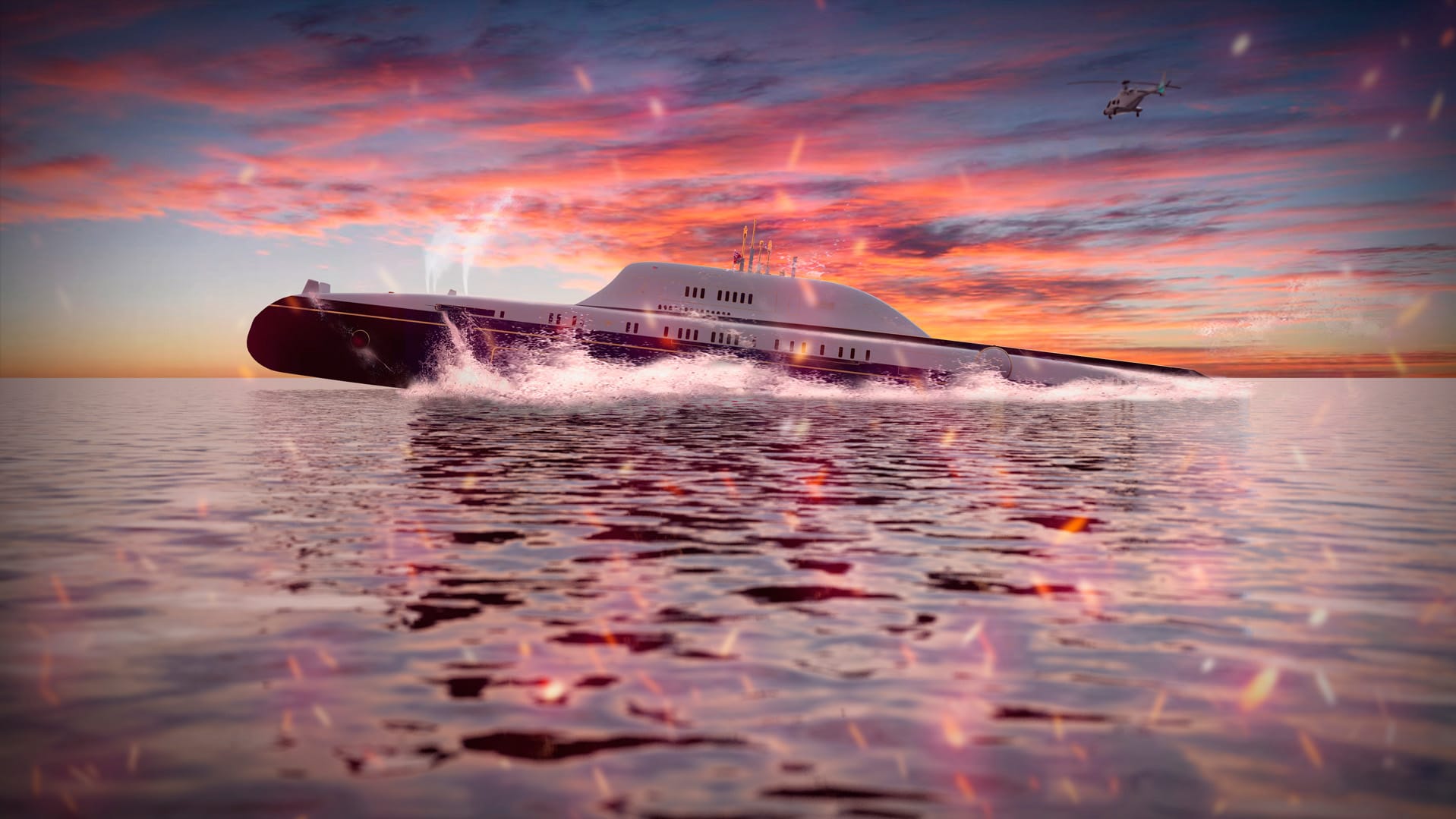The M5 is the world's first luxury submarine. Who is going to buy it?