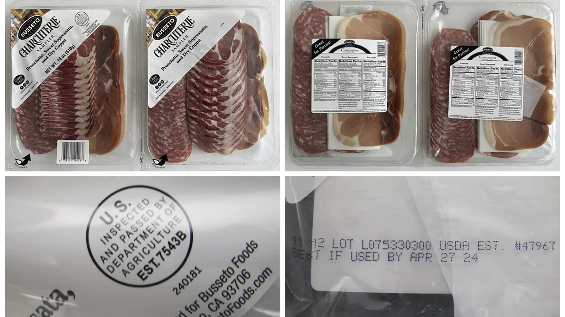 Charcuterie meat tray warning: CDC expands list of risky brands