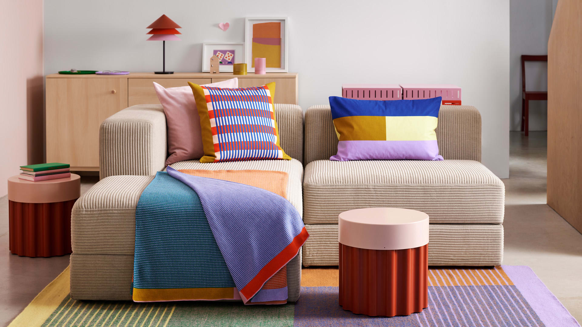 Ikea partners with a Dutch design studio for a new colorful collection