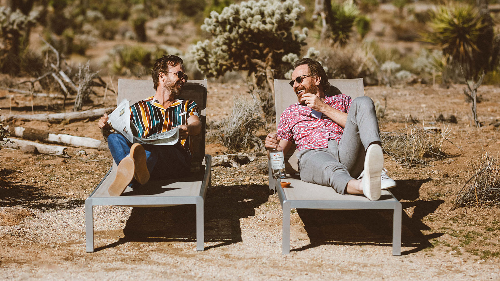 Applebee's adds blue Dos Hombres cocktails with Aaron Paul, Bryan Cranston