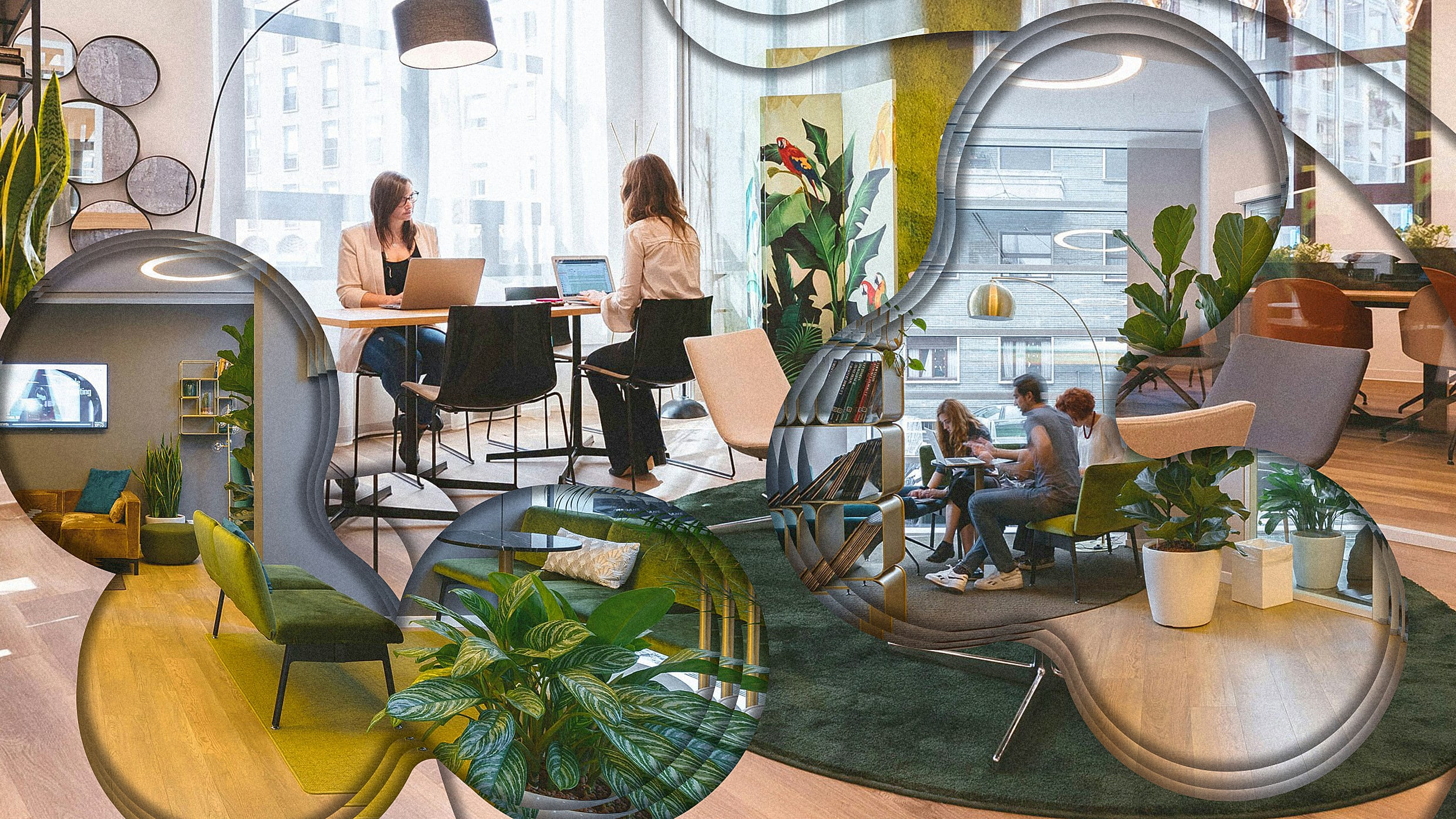 WeWork's first design report sees lounge space taking over the office