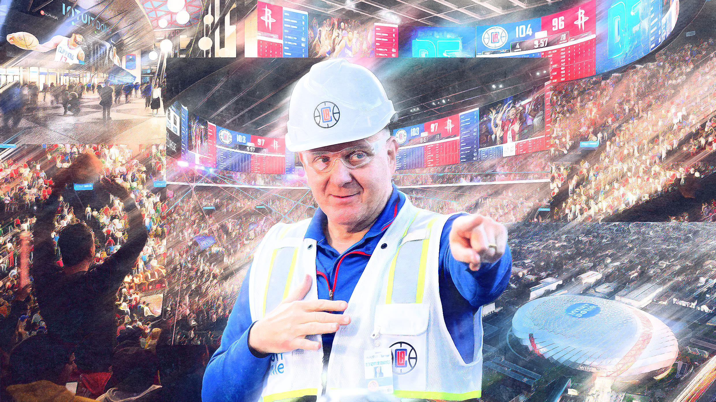 Inside Steve Ballmer's $2 billion playground for LA Clippers fans