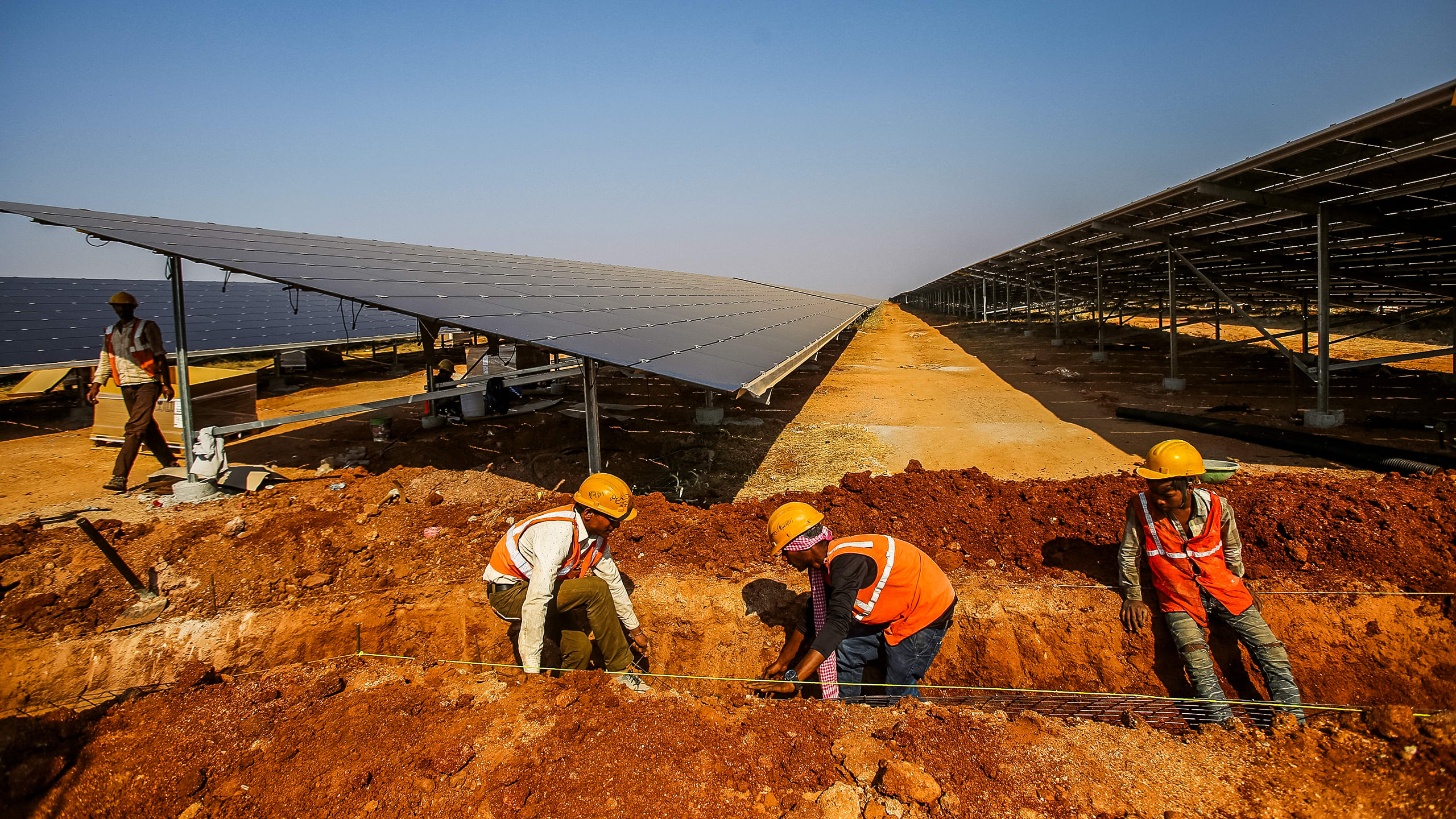 India's clean energy boom slows as new solar projects get delayed ...