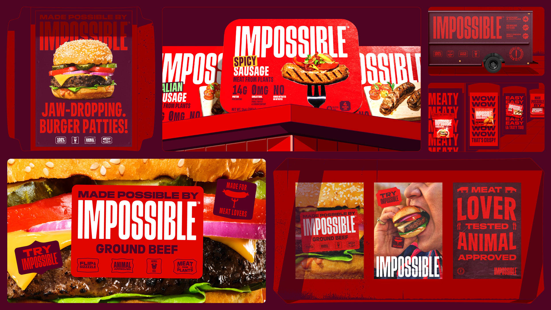 Impossible’s meatier new brand promises that plants can bleed red
