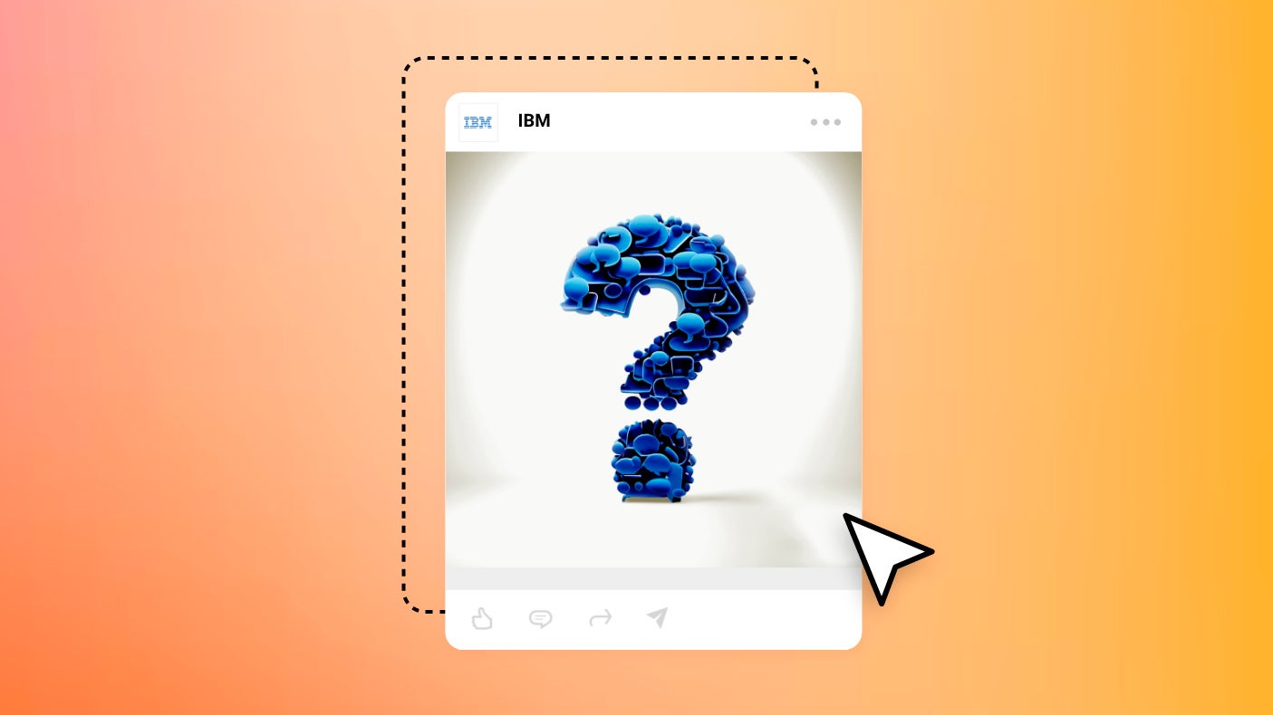 Can generative AI make better marketing material? IBM thinks so