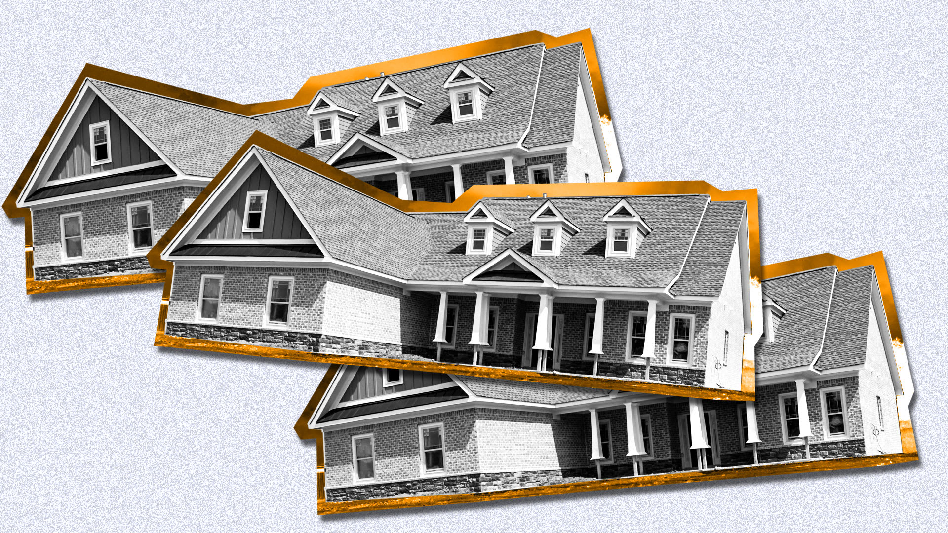 Chart: Home price changes in America's 384 largest housing markets