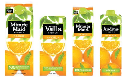 First Look: Coke Juices Up Its MinuteMaid Packaging - Fast Company