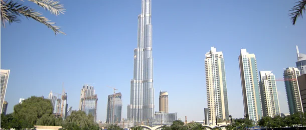 Burj Khalifa Is The Tallest Building In The World Change Into ...