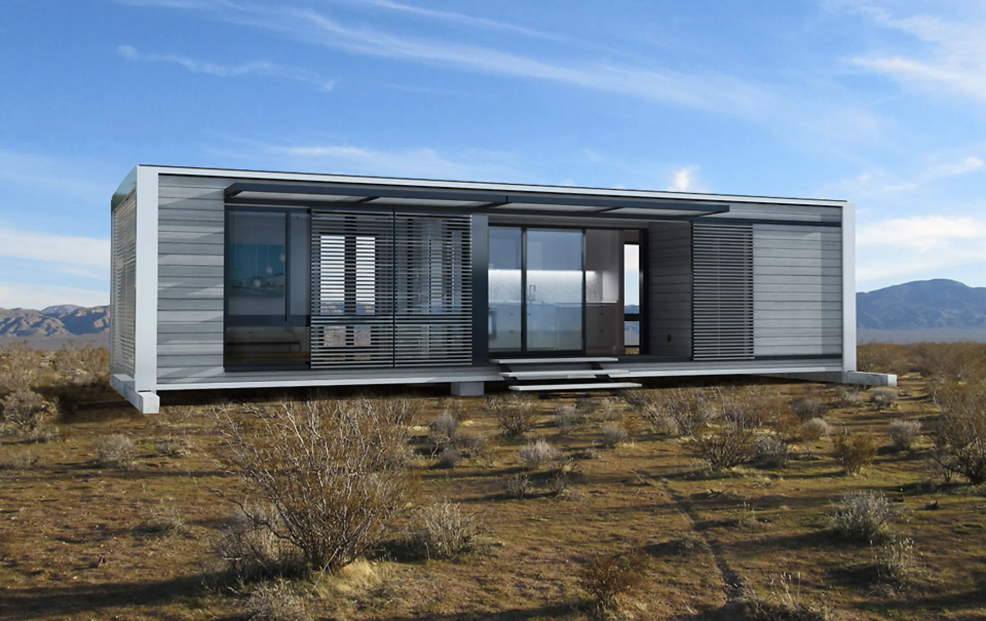 These Gorgeous Sustainable Pre-Fab Houses Fit In A Shipping Container ...