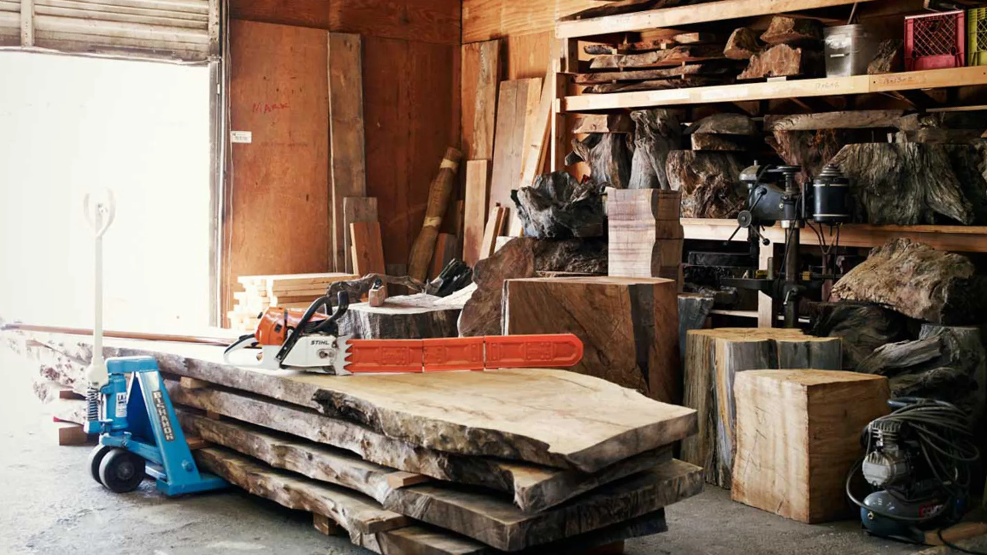 Take A Look Inside Nick Offerman's Woodshop - Fast Company