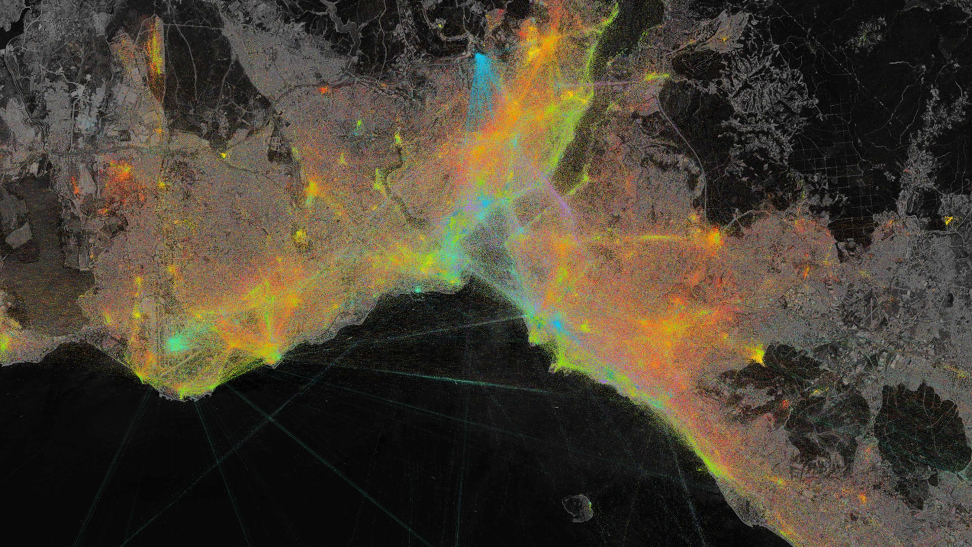 How Foursquare Made Those Insane Data Visualizations - Fast Company