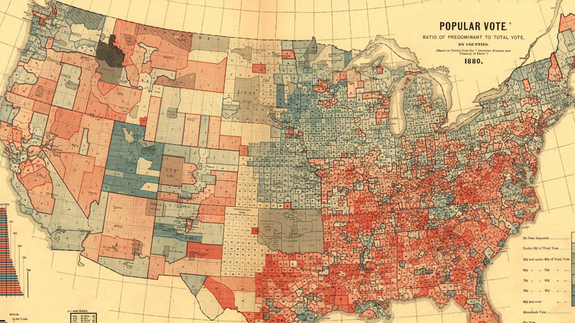 What The Nation’s First Electoral Map Reveals About Today’s Partisan ...