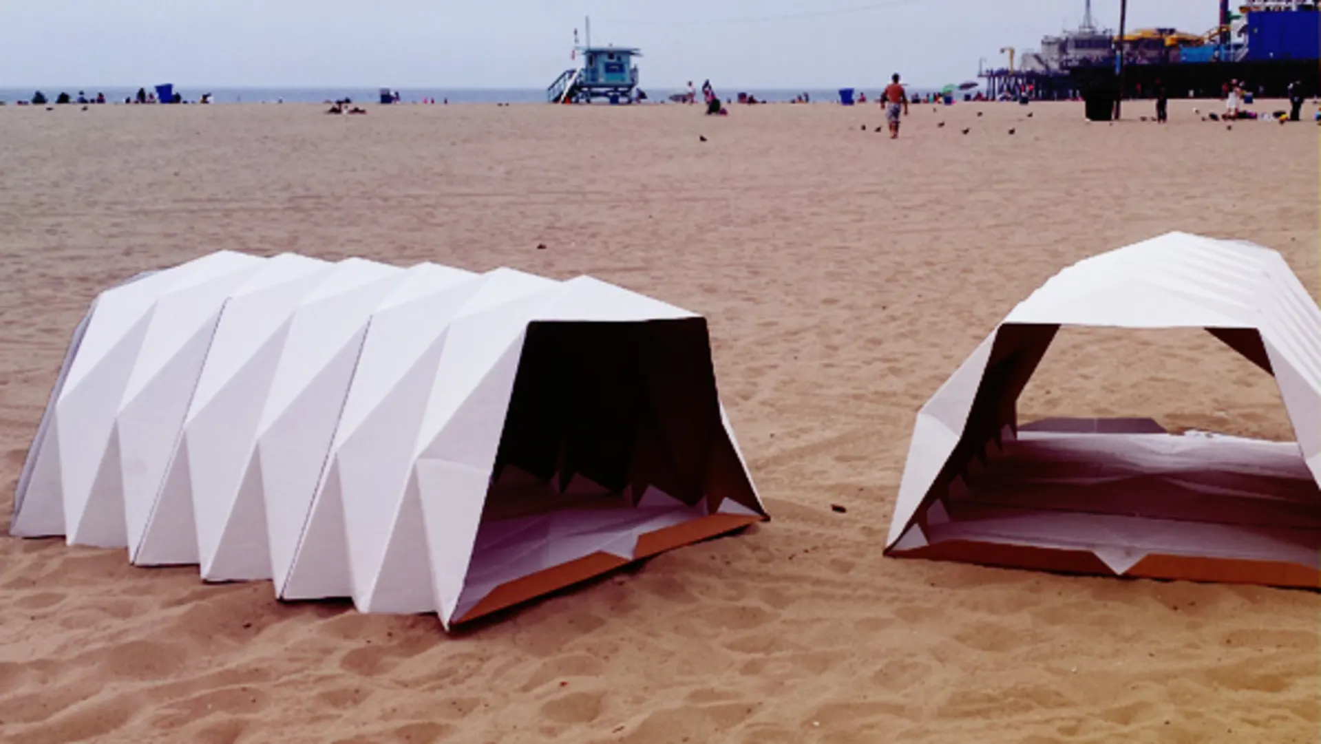 Origami-Inspired Cardboard Homeless Shelters, To Help People Get Off ...