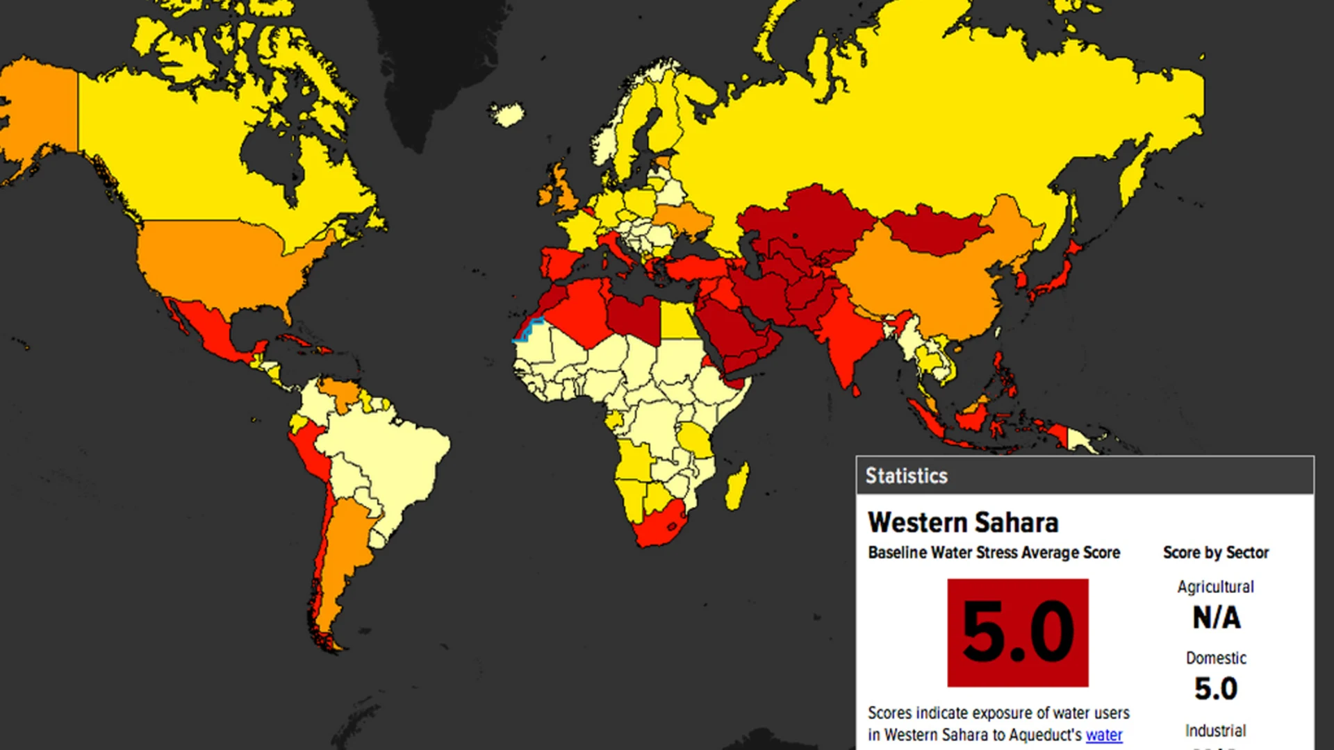 The Most Water-Stressed Countries In The World - Fast Company