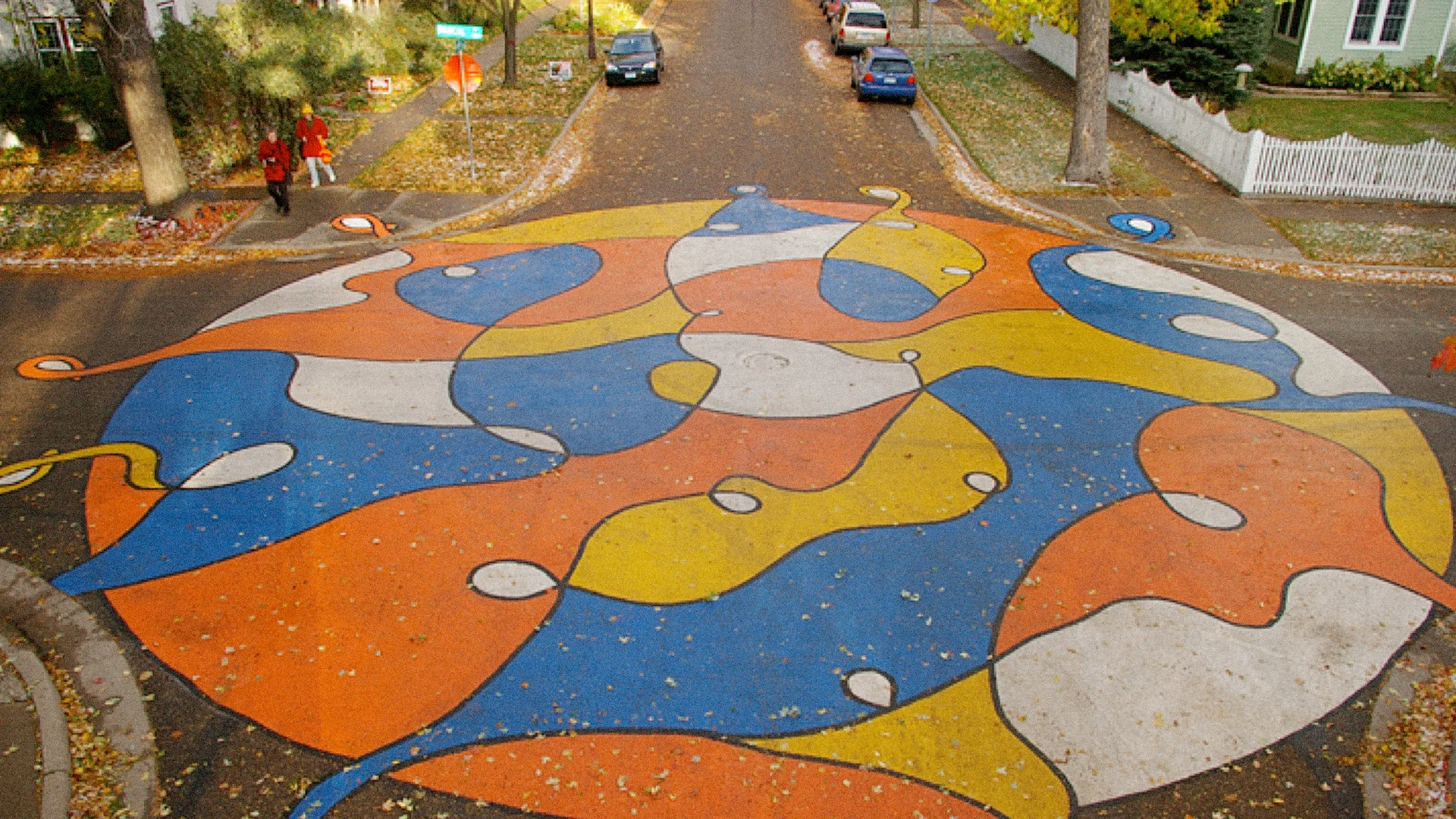 Slowing Down Streets With Art Under Your Feet - Fast Company