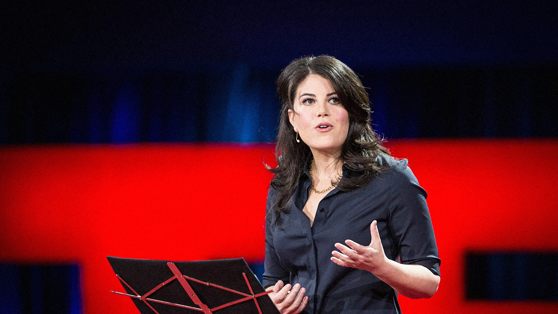 At TED, Monica Lewinsky Talks Cyberbullying And How She Almost Lost Her ...