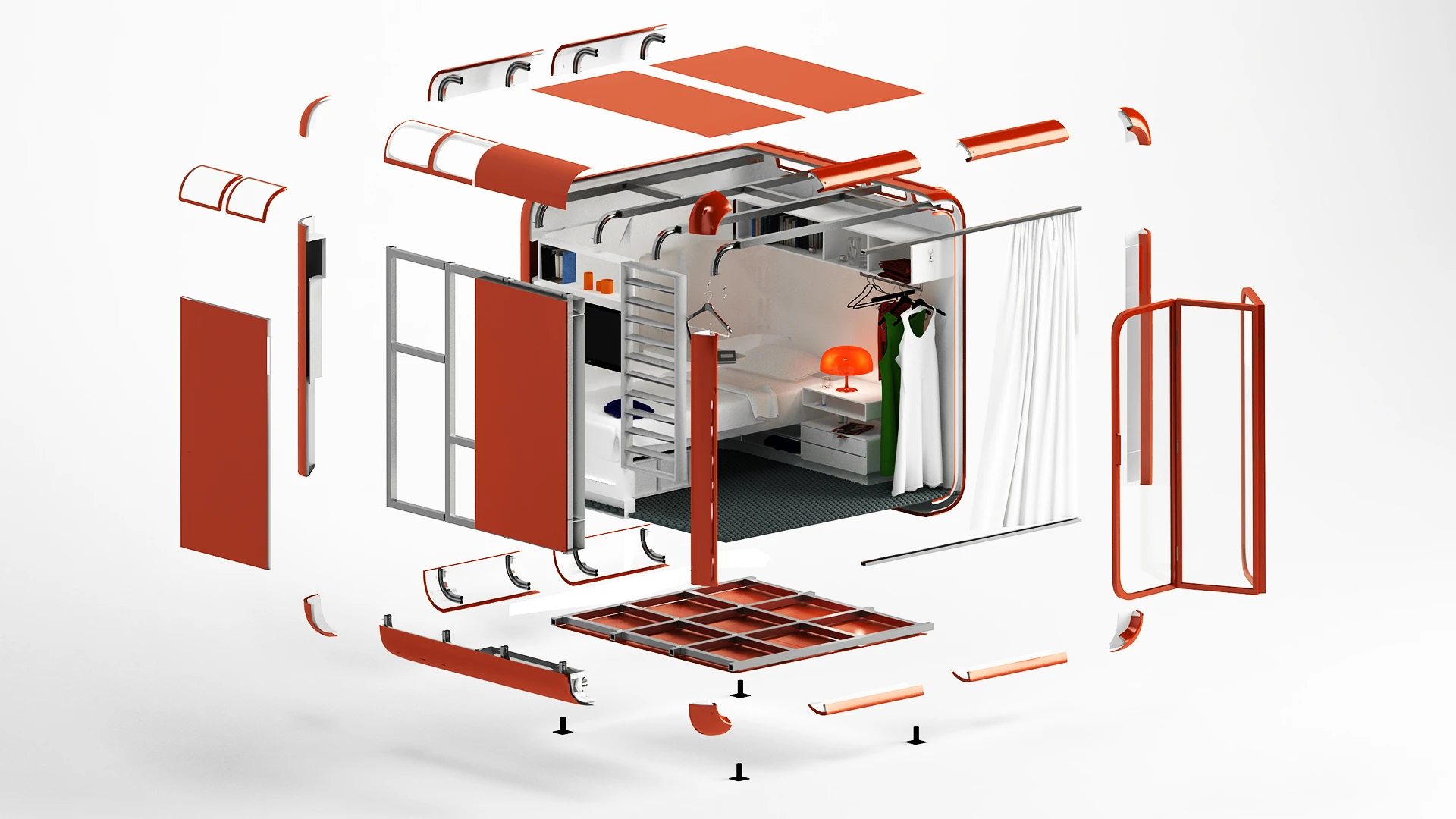 These Sleeping Pods Are Designed To Let You Live At Work-Which Is Just ...