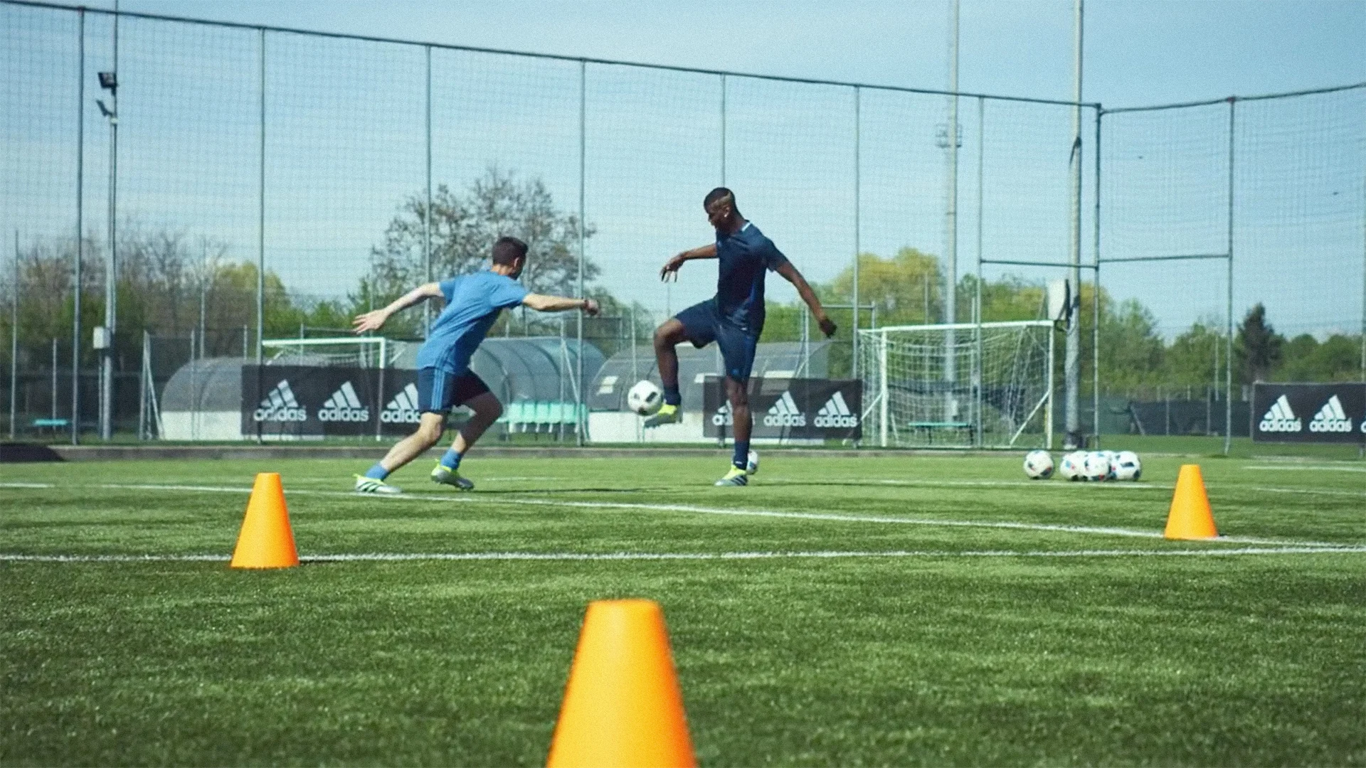 France Soccer Star Paul Pogba Shows Off Style And Skill In New Adidas ...
