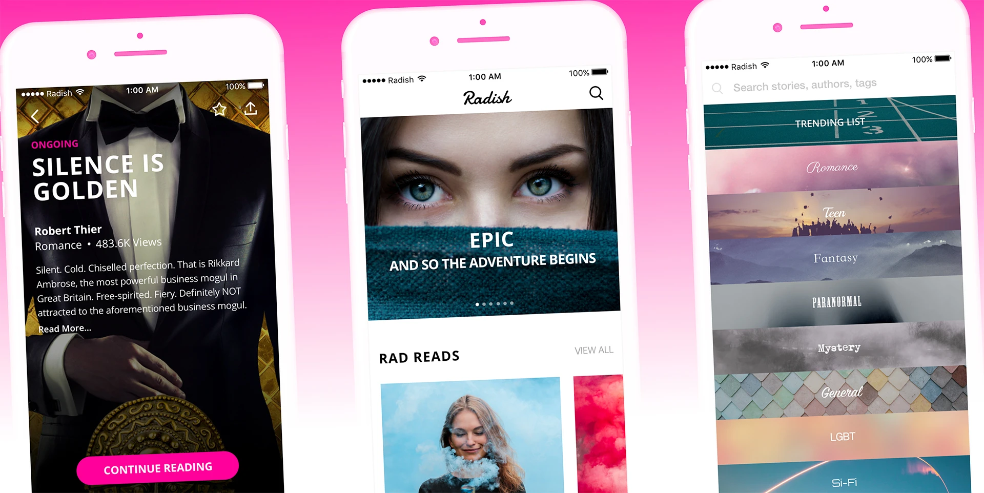 Get To Know Radish, The Serialized Fiction App Bringing Novels To ...