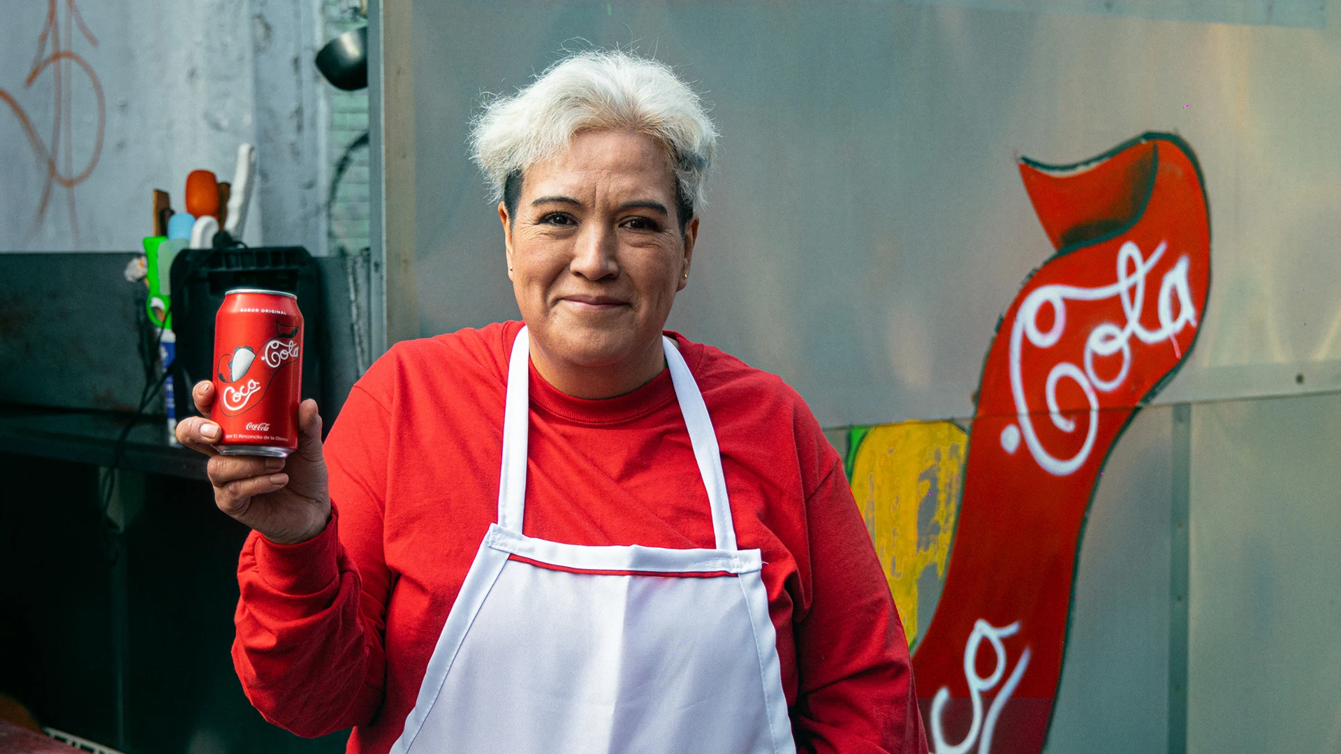 Coke's logo gets a handmade upgrade for its new ad - Fast Company