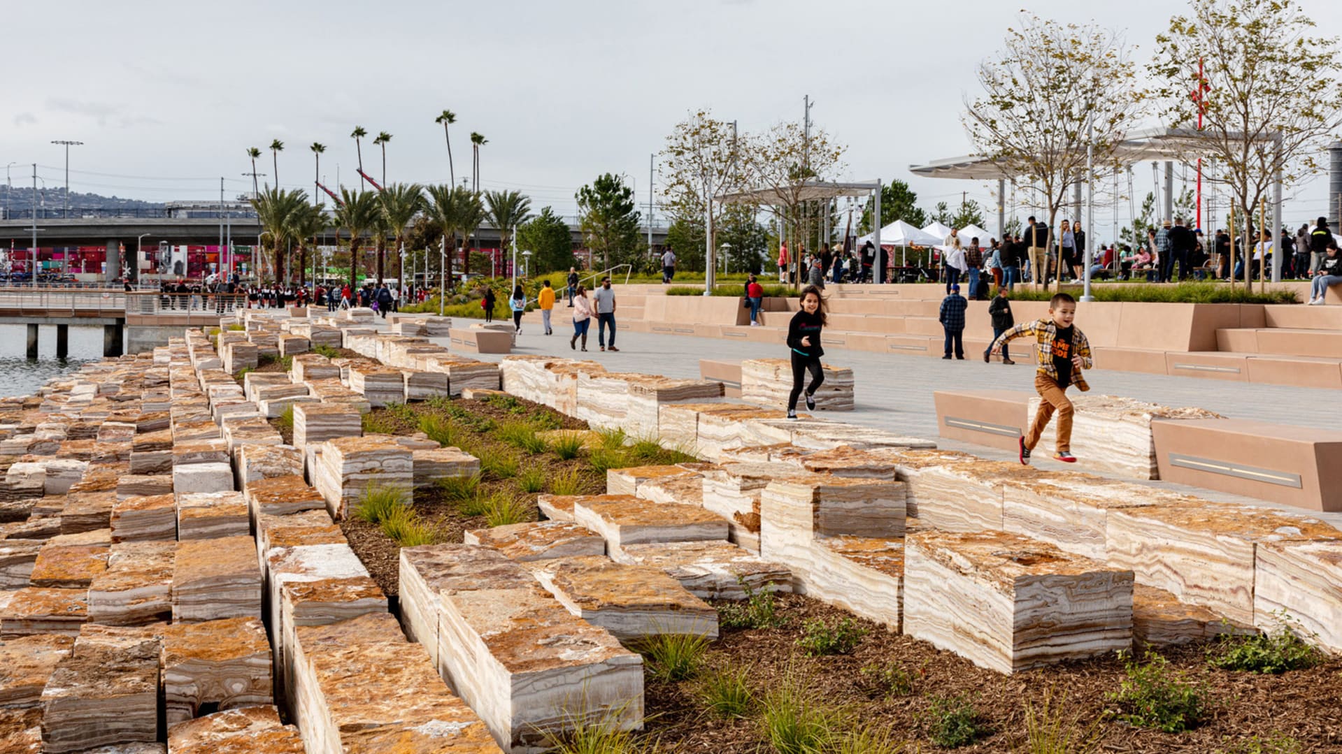 The Port of L.A.'s just got an idyllic waterfront park - Fast Company