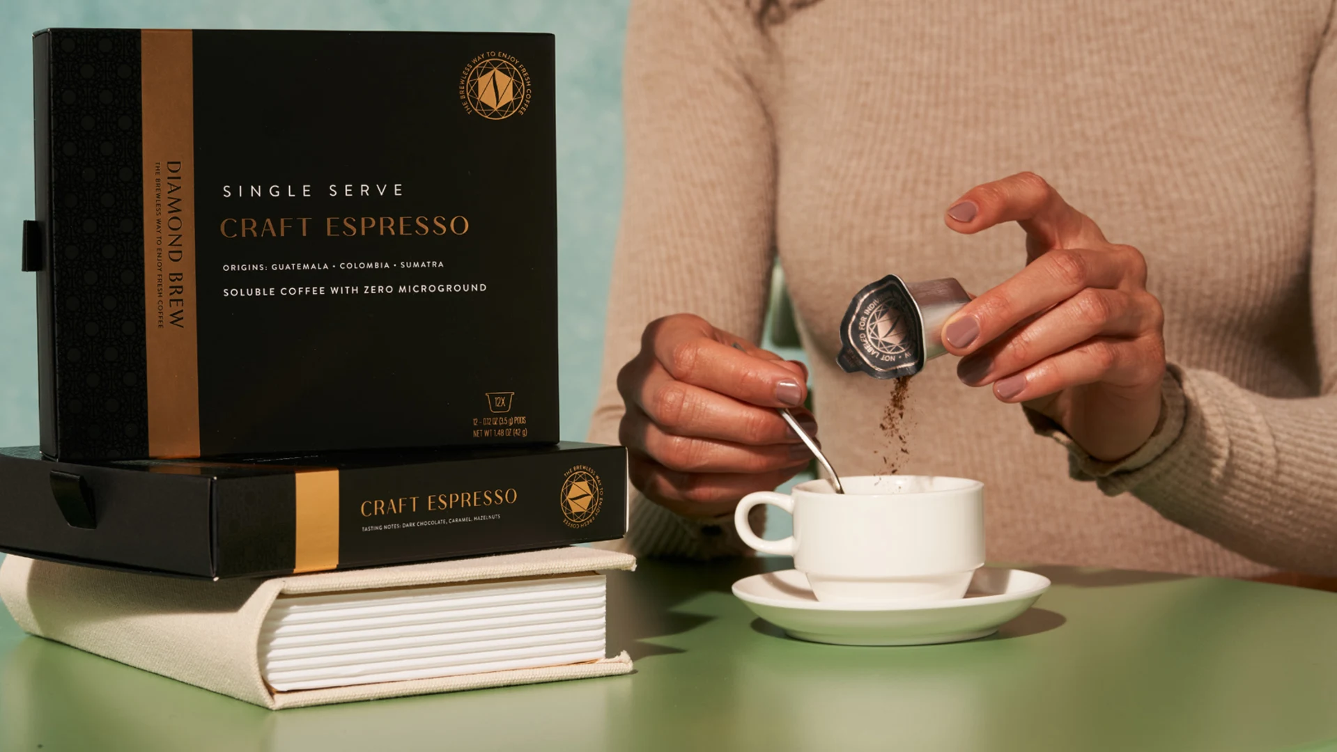 Diamond Brew's coffee pods give instant coffee an upgrade - Fast Company