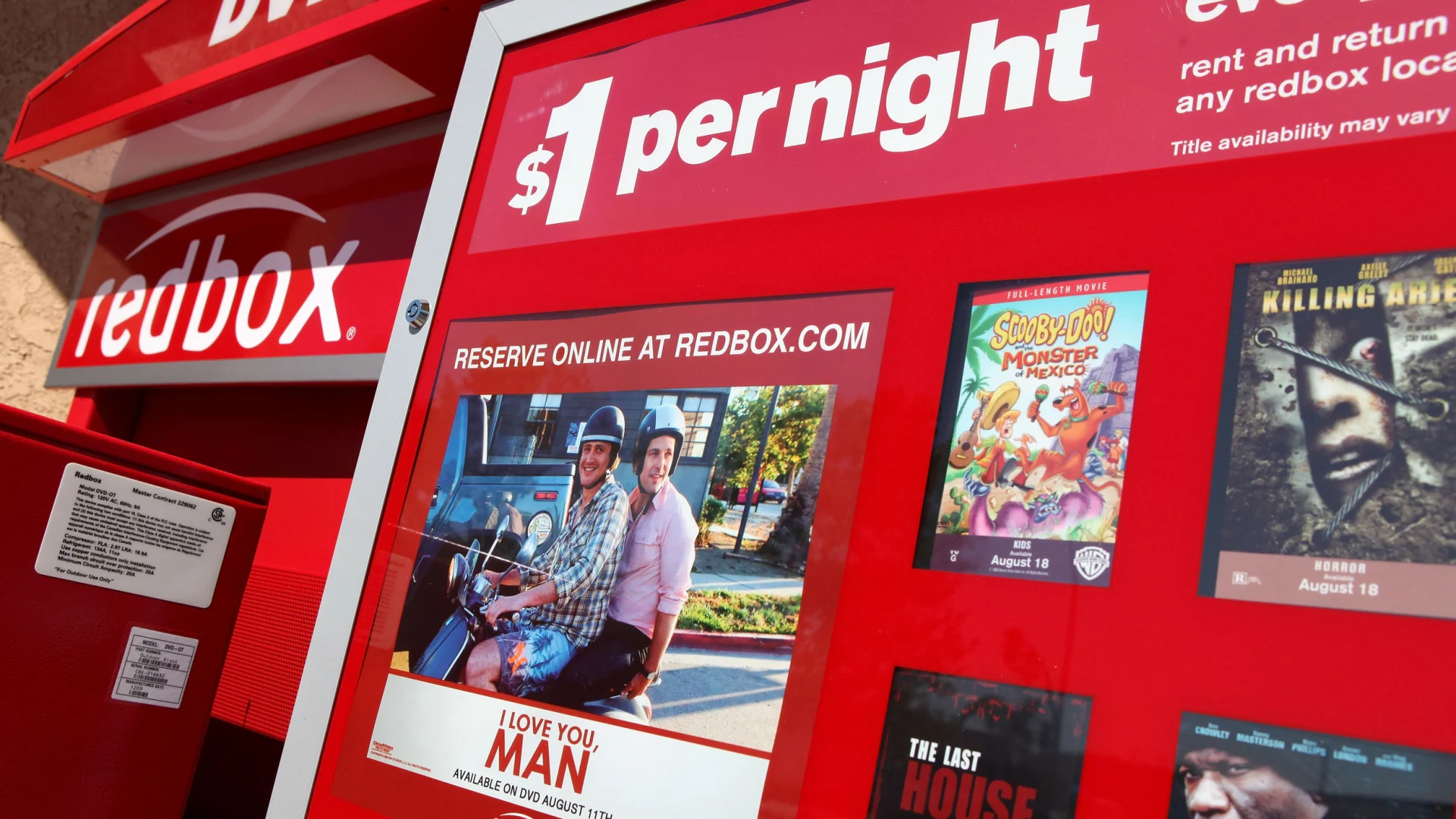 Redbox owner files for bankruptcy in last gasps of DVD business - Fast ...