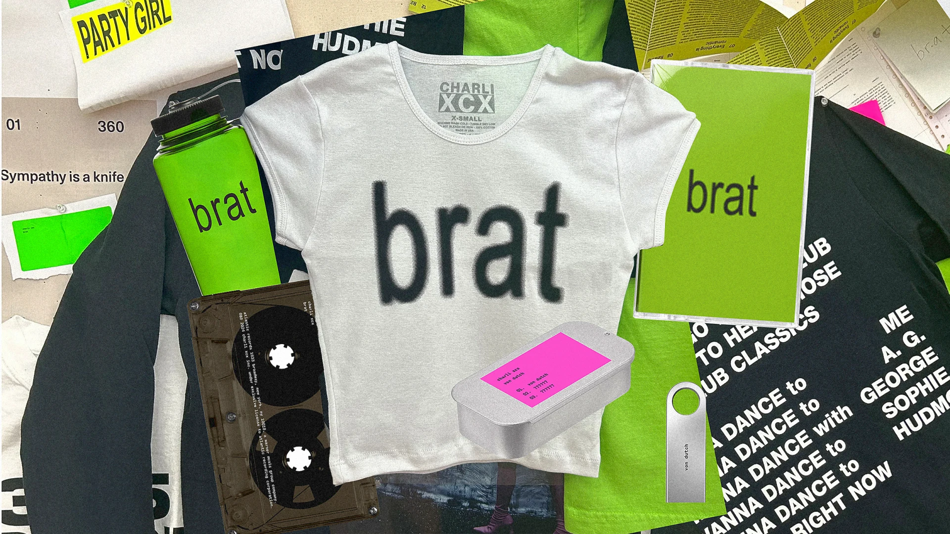 Official Brat merch is finally here - Fast Company
