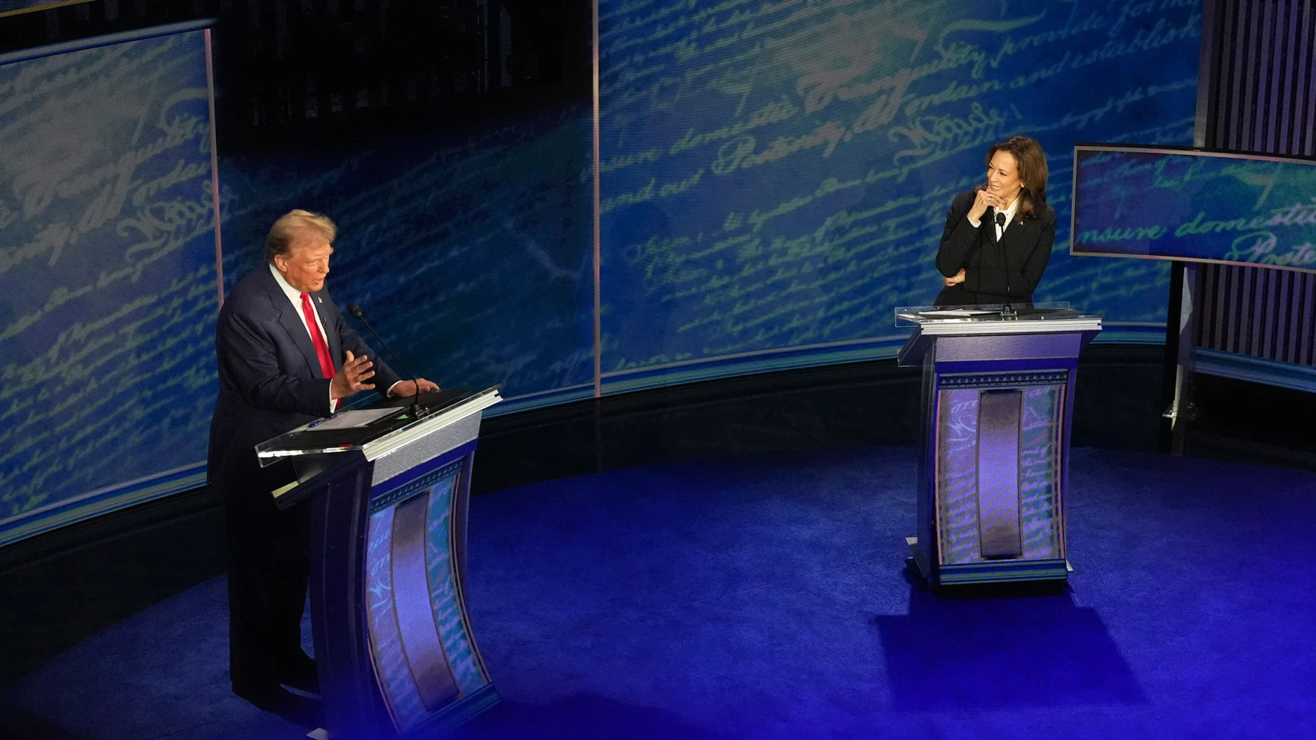 Body language lessons from the Harris-Trump presidential debate - Fast ...