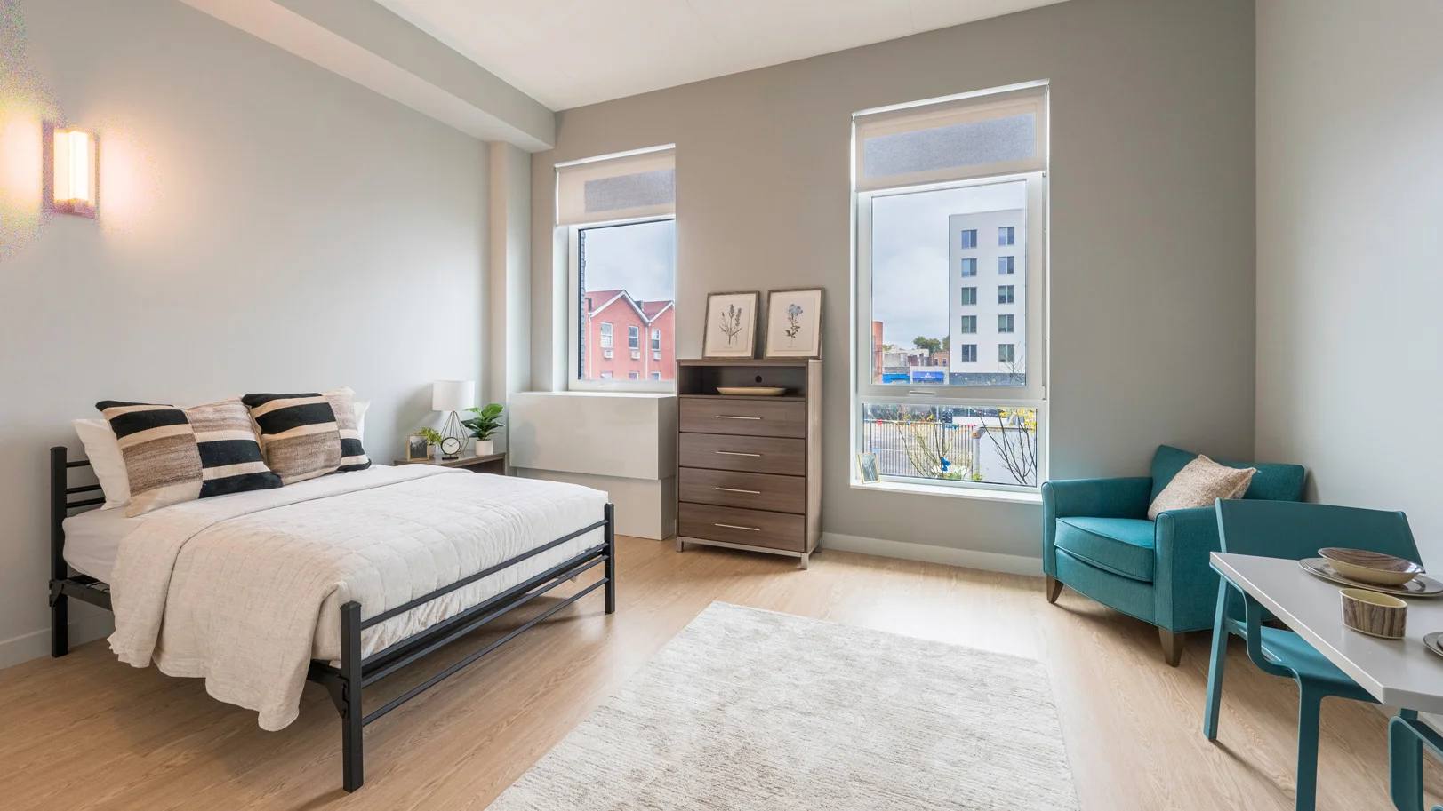 This Brooklyn apartment building offers an unexpected take on work from ...
