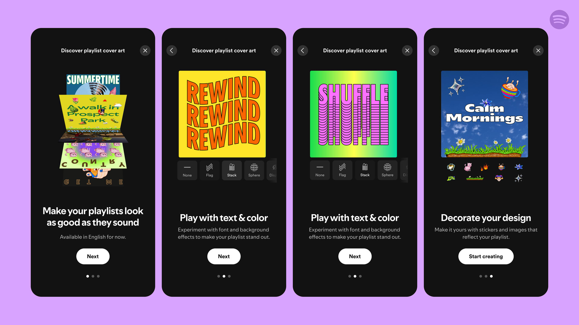Spotify launches a new tool for creating custom playlist artwork - Fast Company