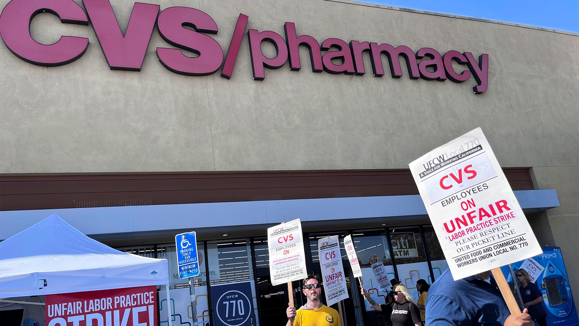 California CVS staff are striking for better pay, health care - Fast ...