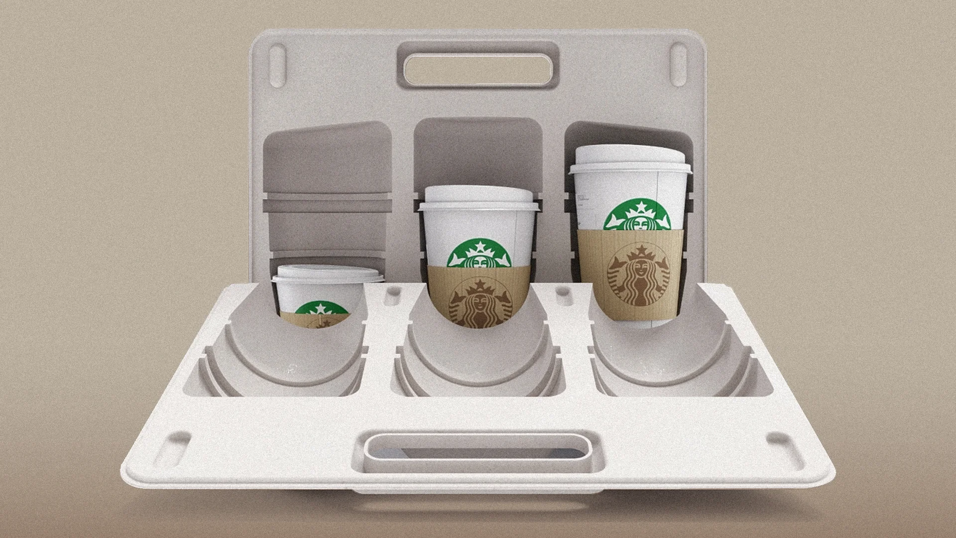 This ingenious coffee briefcase makes carrying multiple hot drinks a ...
