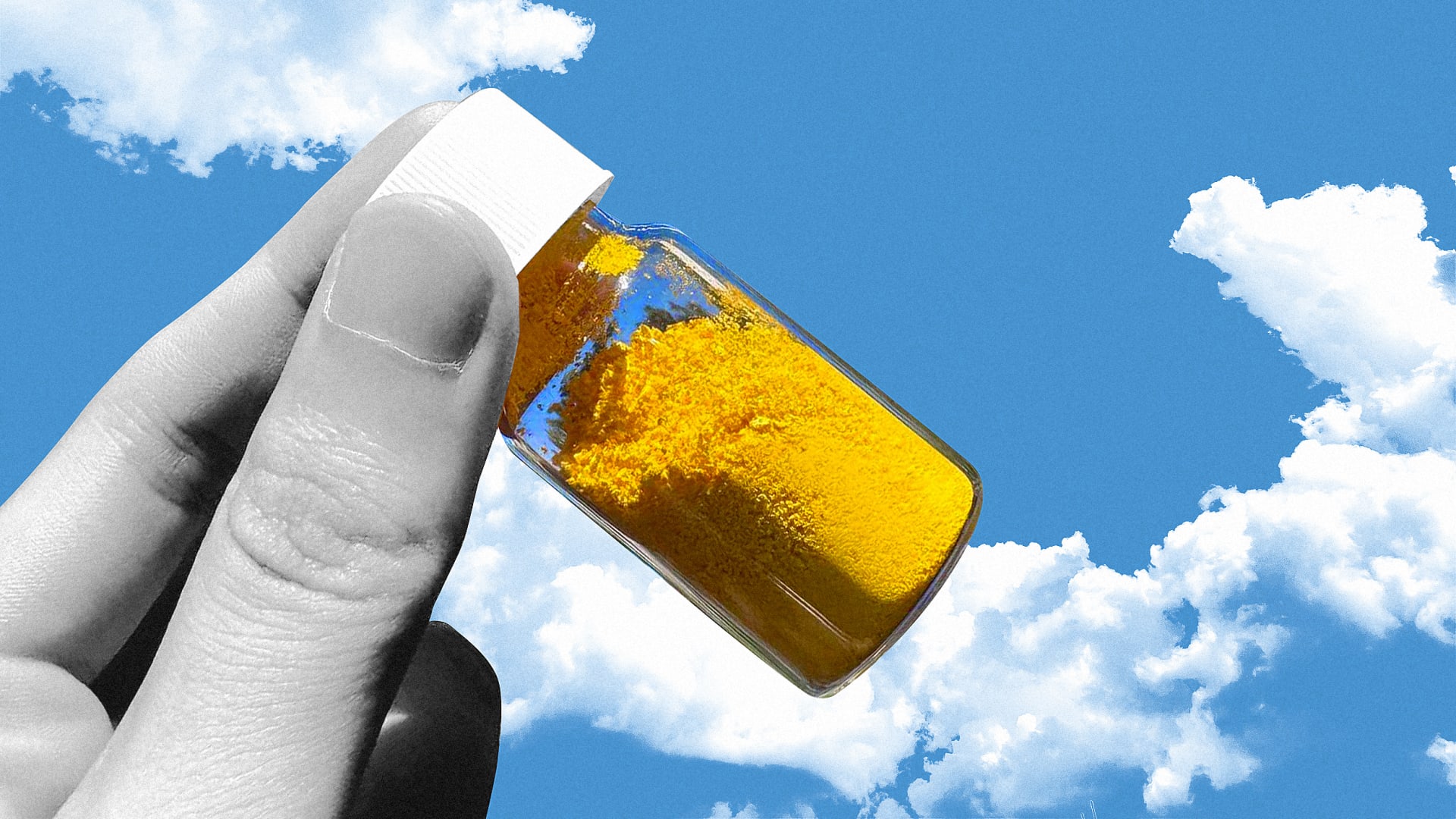 7 ounces of this yellow powder can capture as much CO2 as a tree - Fast ...