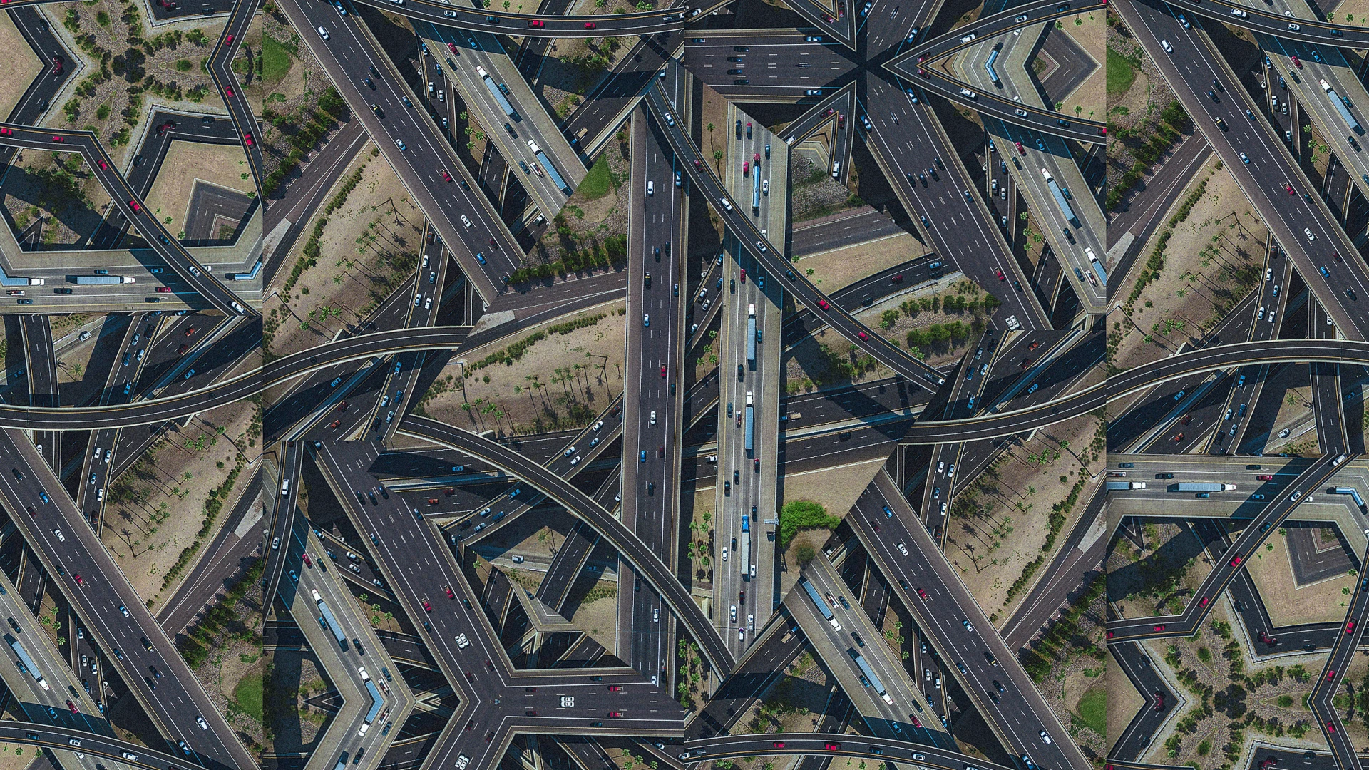 freeway interchange does not have