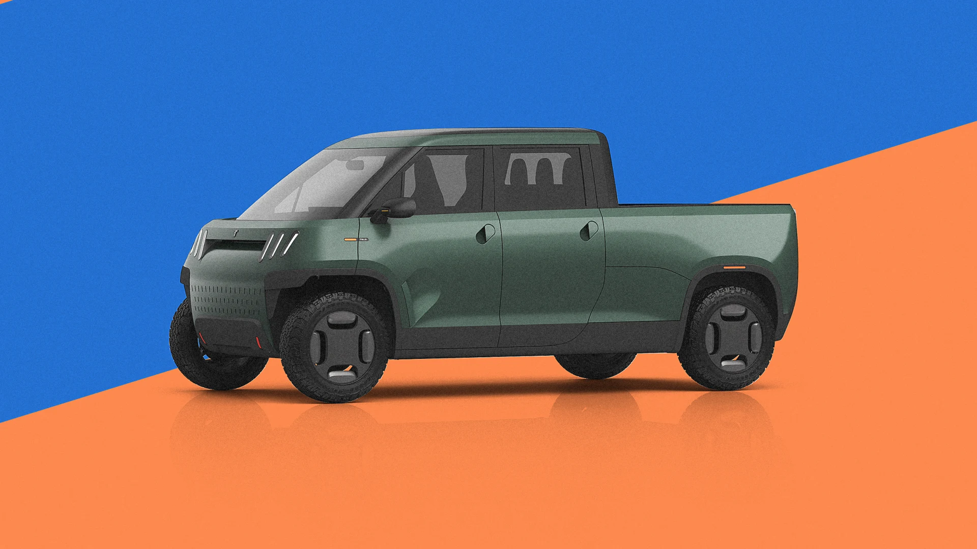 This electric mini-truck is the length of a Mini Cooper—but can carry ...