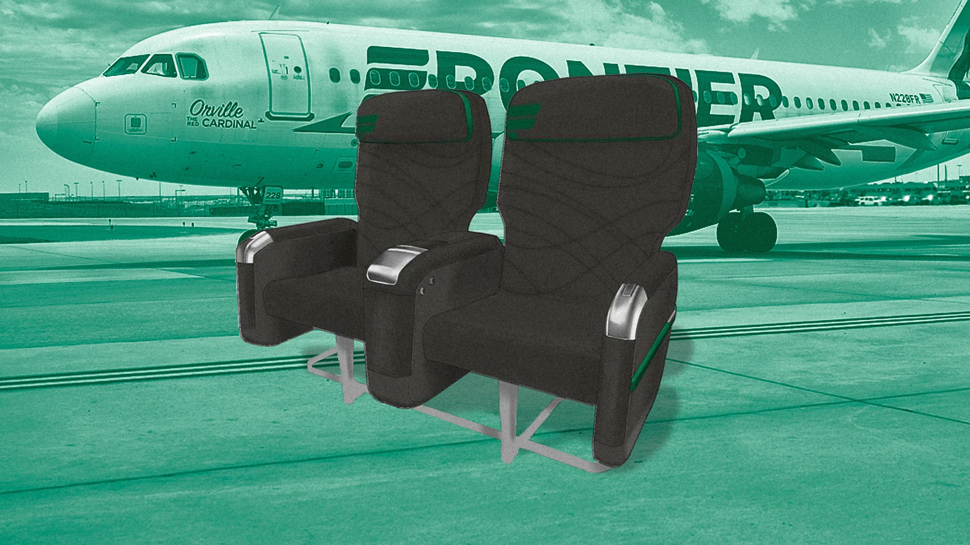 Frontier is getting cushier, wider seats for its new first-class rows ...