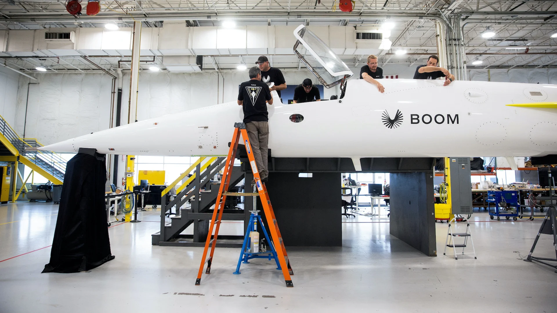 Boom Supersonic's XB-1 breaks sound barrier for the first time - Fast ...